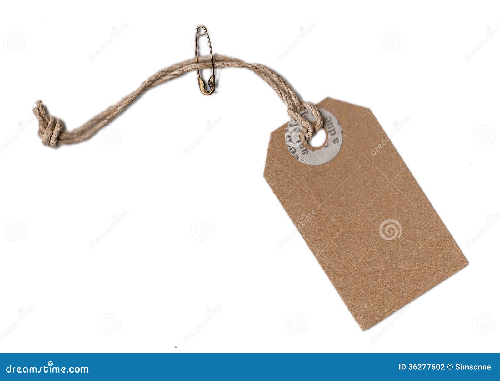 Label cardboard paper cord stock photo. Image of ribbon - 36277602