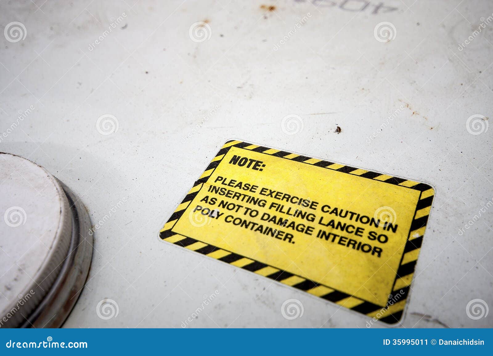 Label caution stock image. Image of poly, alertness, toxic - 35995011