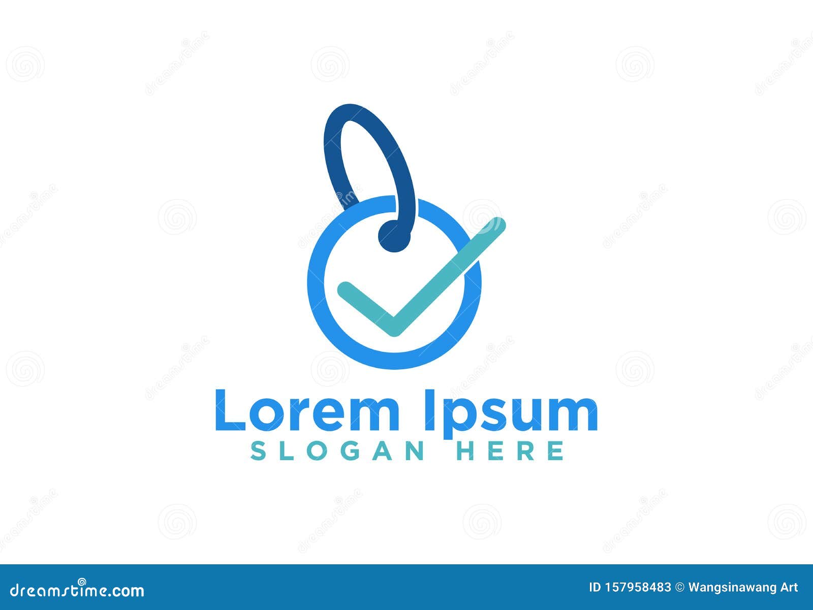 Label and Check Mark Logo Designs, Vector Illustration. Stock Vector ...