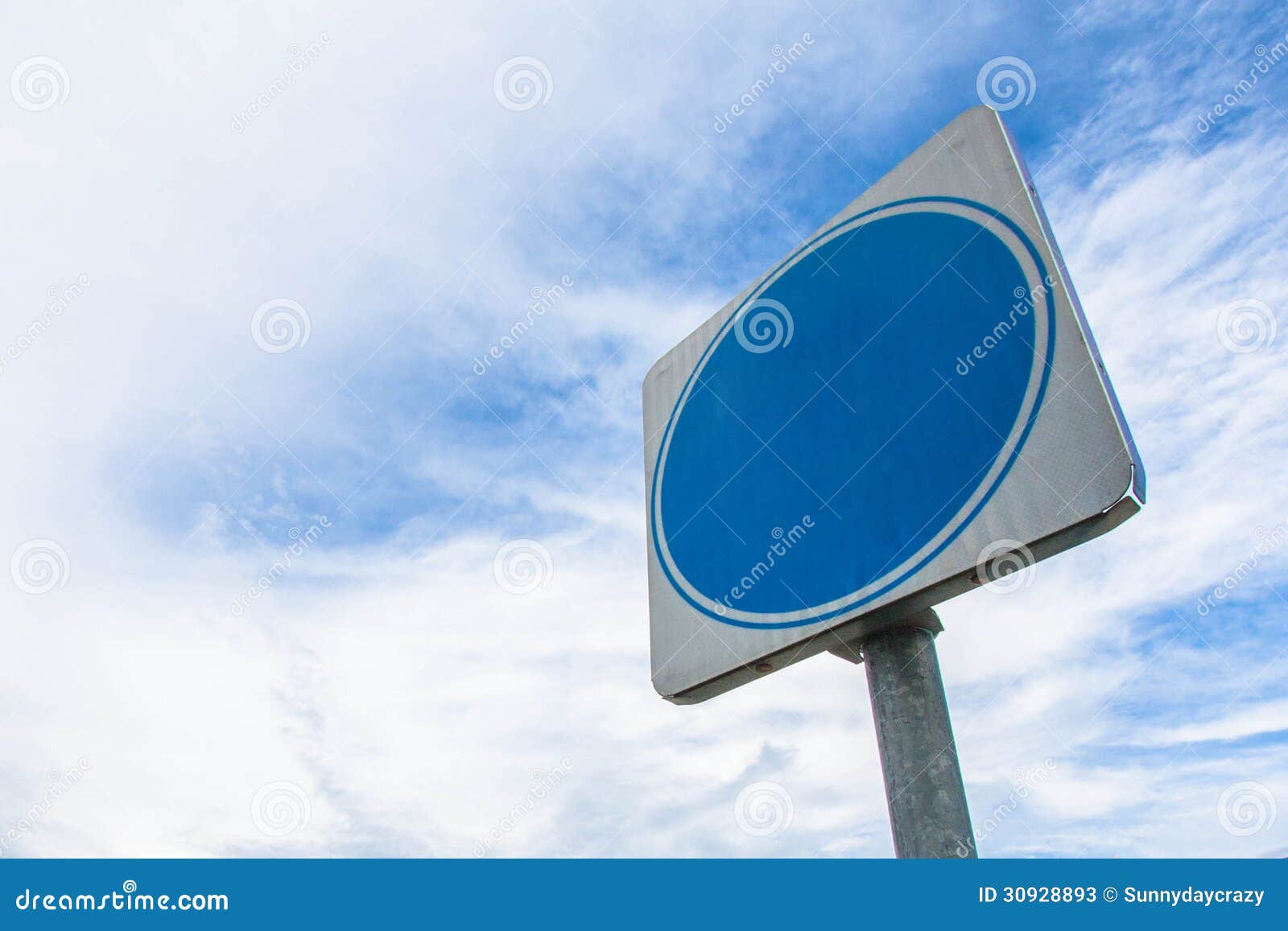 Label on the clear sky stock image. Image of blue, label - 30928893