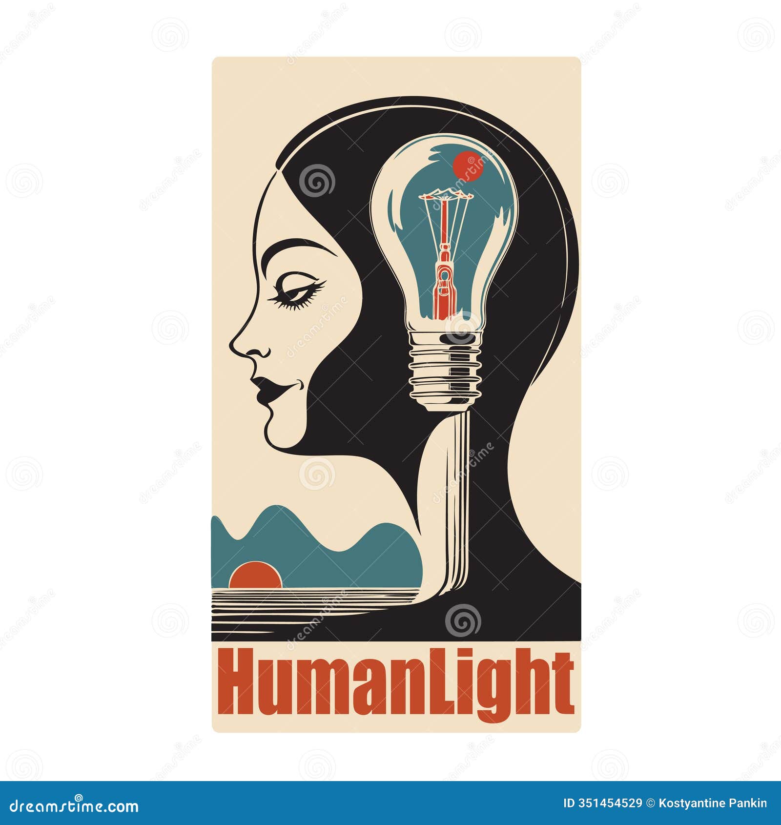 Label Day Human Light stock illustration. Illustration of event - 351454529
