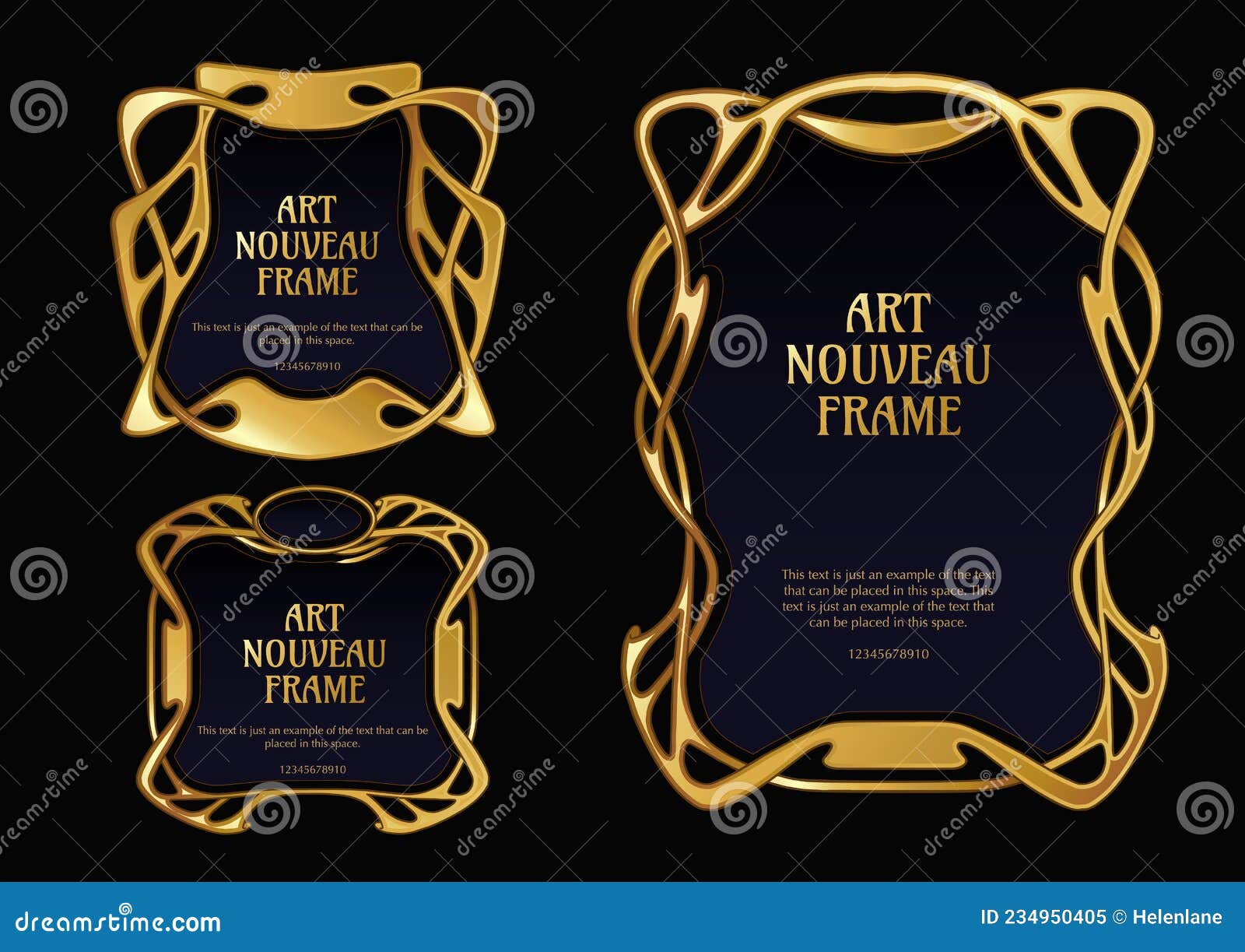 Label, Decorative Frame, Border. Element for Design. Template for ...