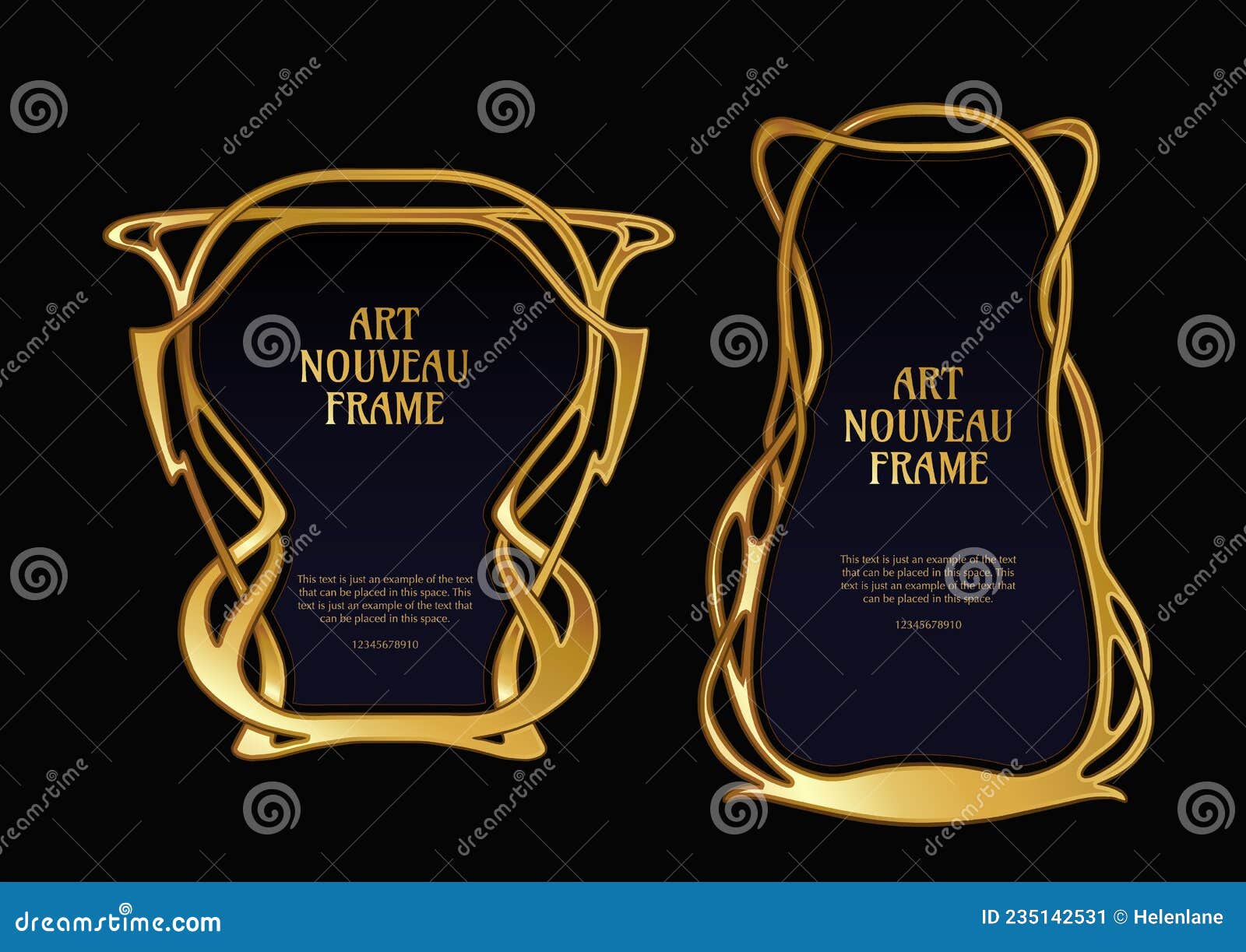 Label, Decorative Frame, Border. Element for Design. Template for ...