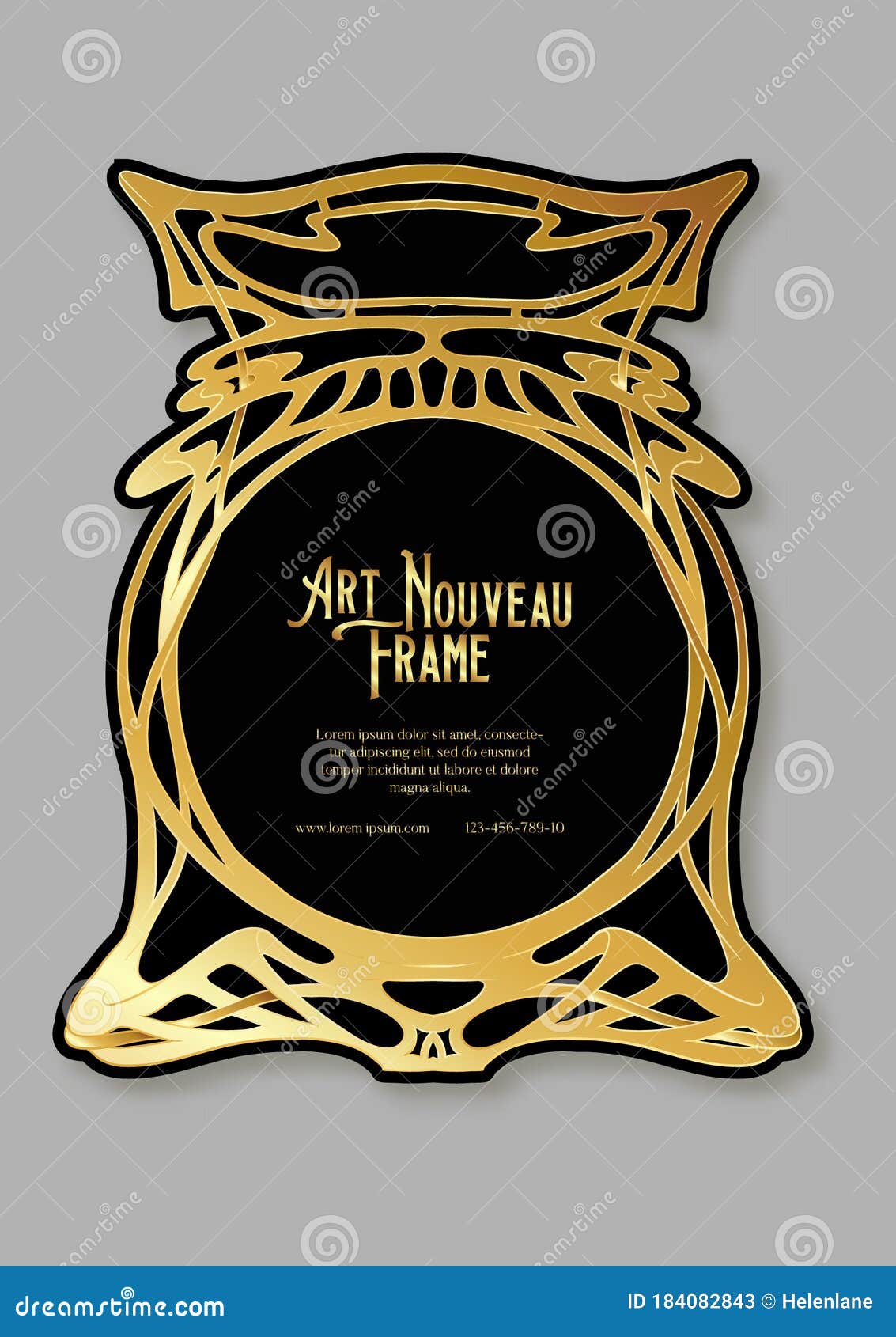 Label, Decorative Frame, Border. Stock Vector - Illustration of ...