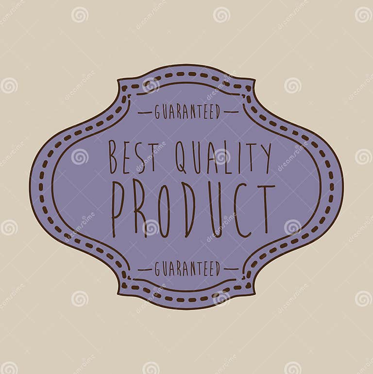 Label design stock vector. Illustration of badge, guarantee - 40027955