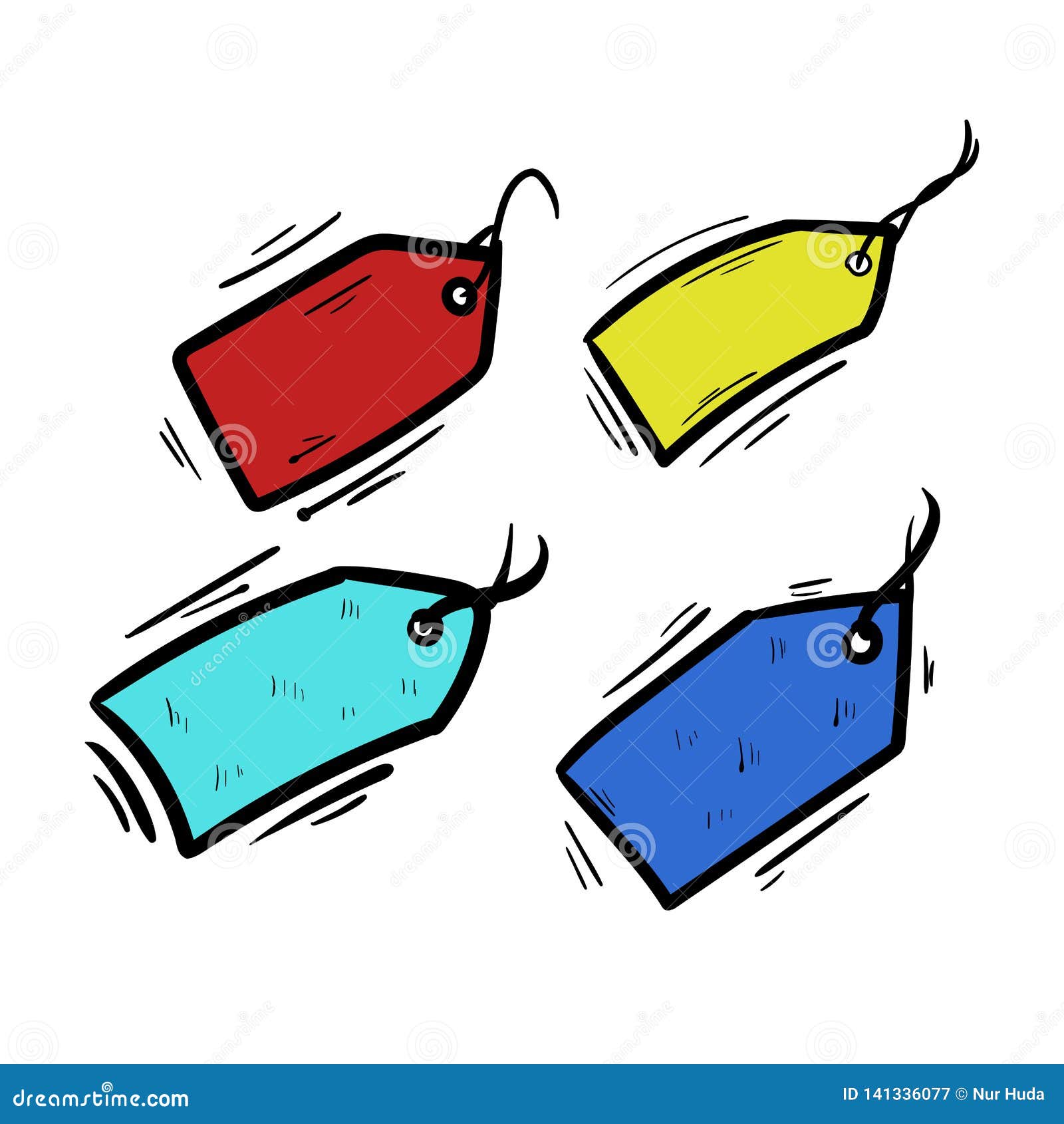 Label Doodle Doodle Icon Vector Stock Vector - Illustration of ...