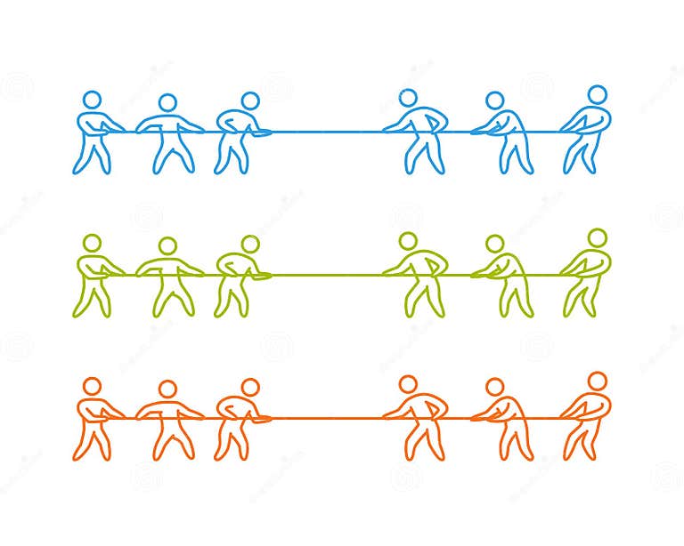 Label Et Symbole De Conflit Illustration Stock - Illustration du ...