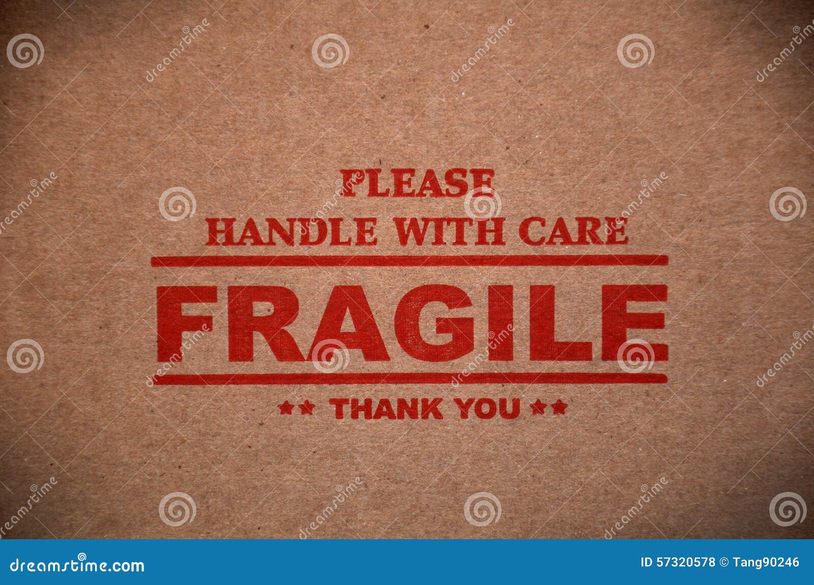 Label Fragile De Panneau D'avertissement Photo stock - Image du ...