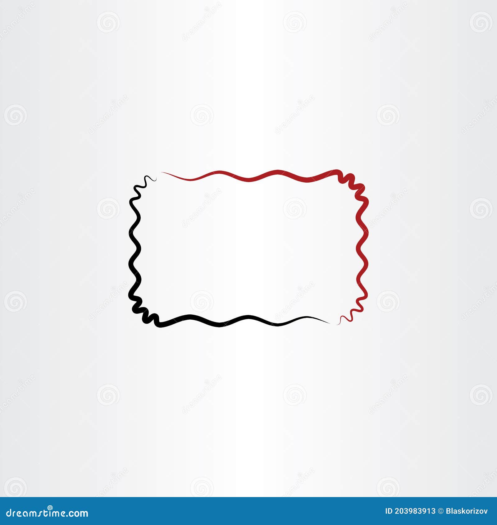 Label Frame Border Vector Design Stock Vector - Illustration of simple ...