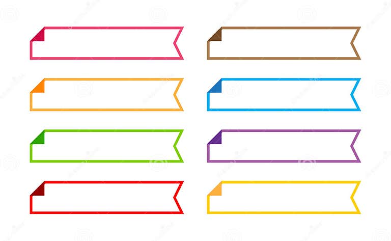 Label Tag, Label Frame Simple, Label Tag Rectangular for Text Frame ...