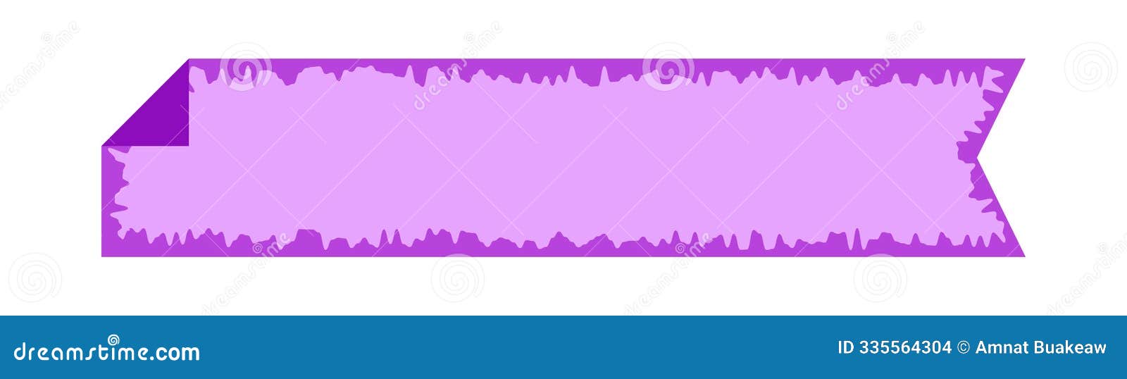 Label Frame Simple, Purple Label Tag Rectangular for Text Frame Stock ...