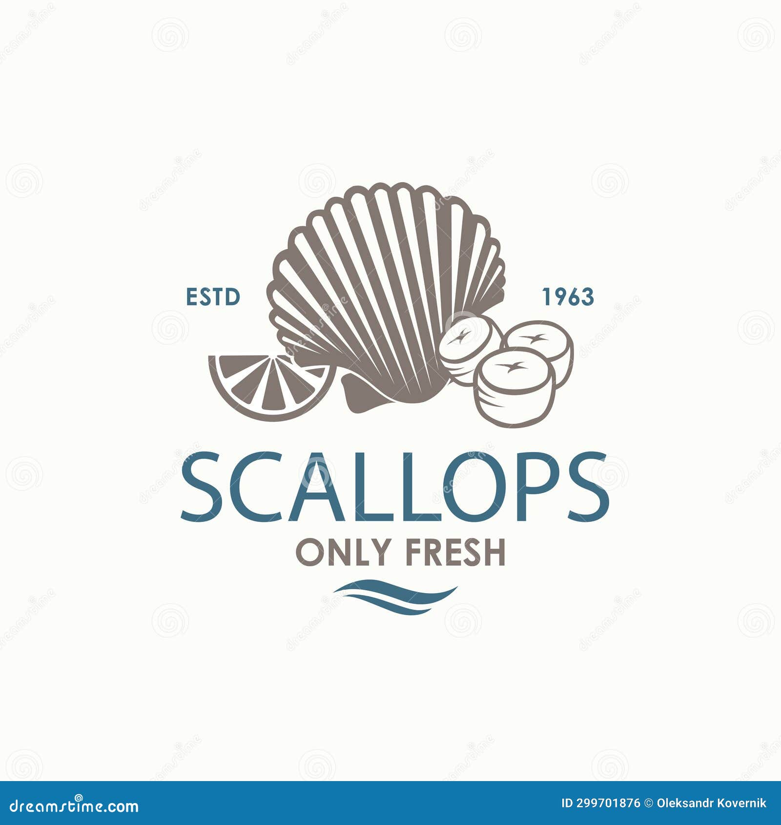 Scallop Shell Icon Vector Illustration | CartoonDealer.com #180420762