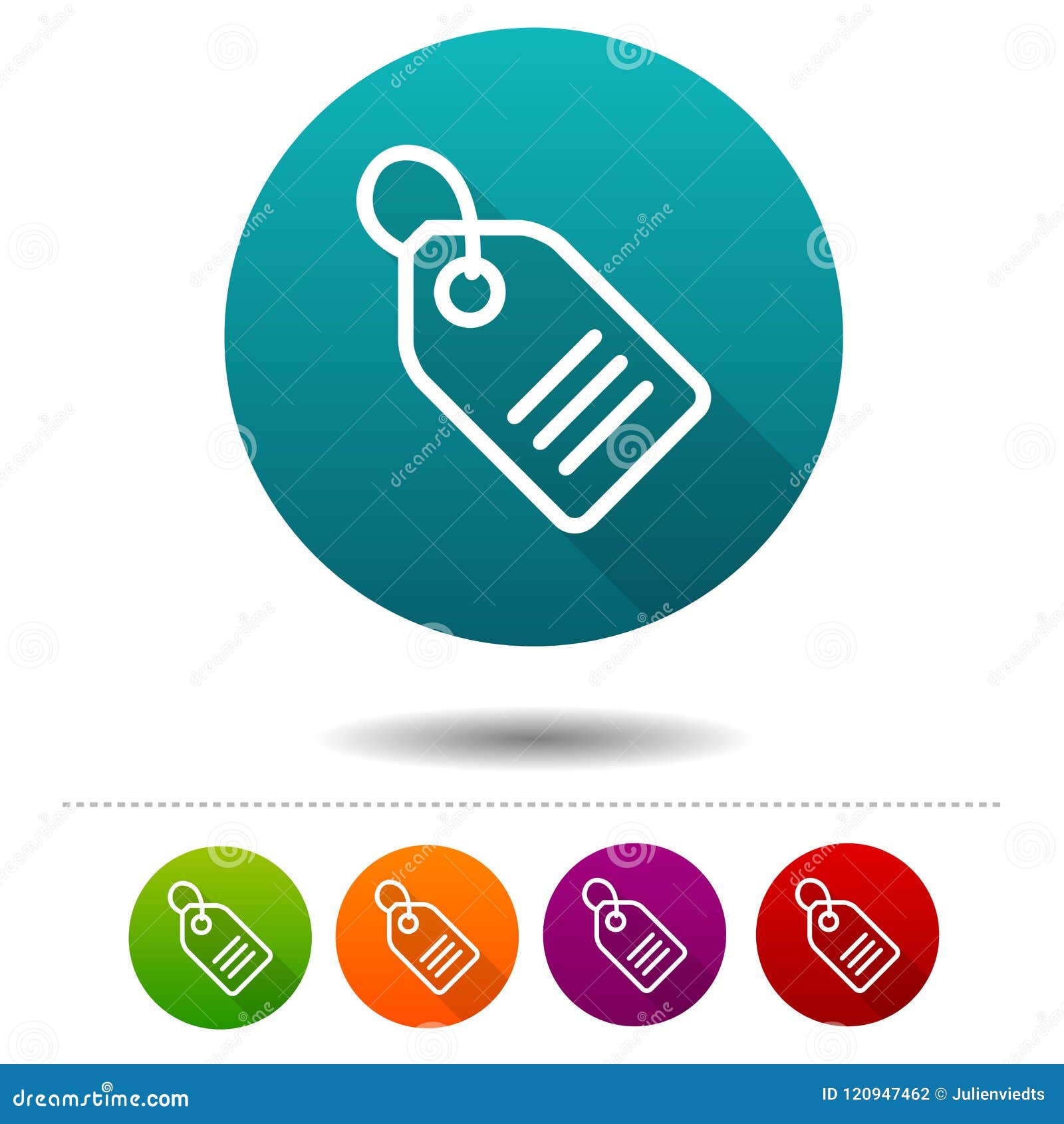 Label Icon. Price Tag Symbol Sign. Web Button Stock Vector ...