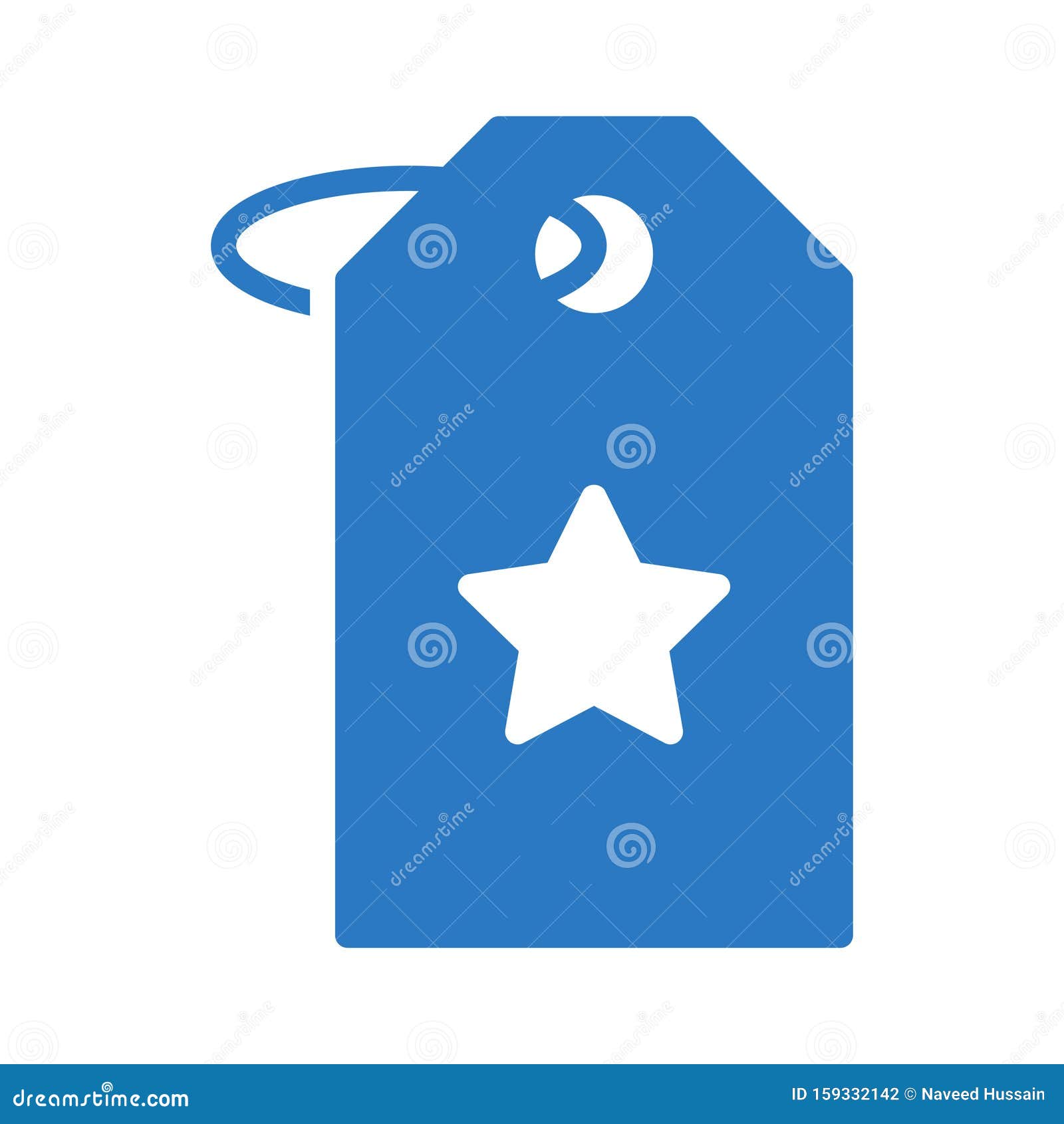 Label glyph color icon stock vector. Illustration of symbol - 159332142