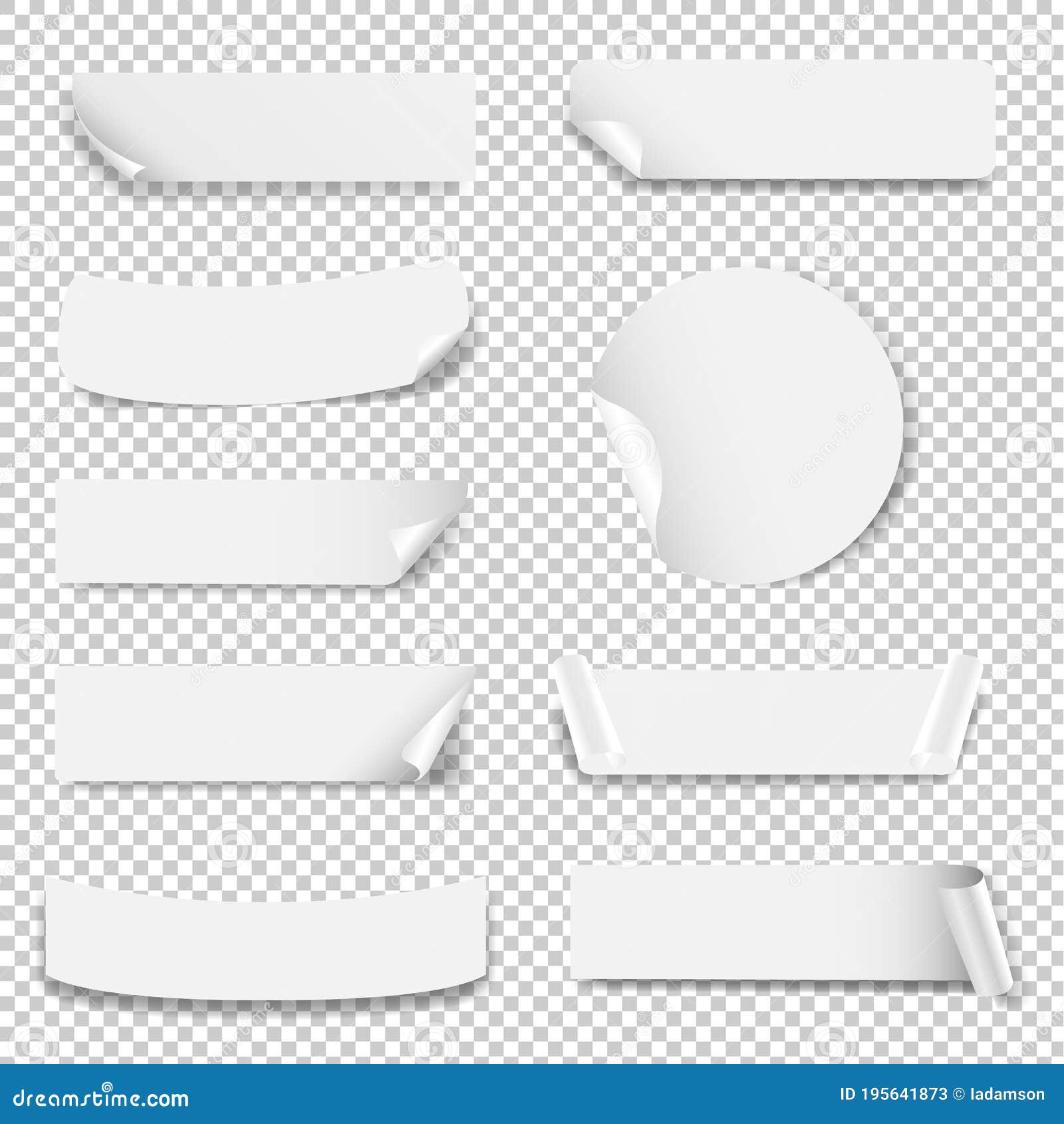 Label Isolated Transparent Background Stock Vector - Illustration of ...