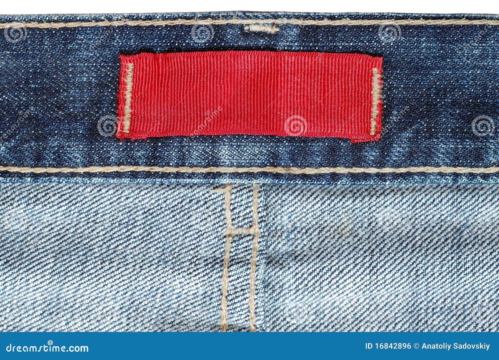Label on jeans stock photo. Image of close, canvas, label - 16842896