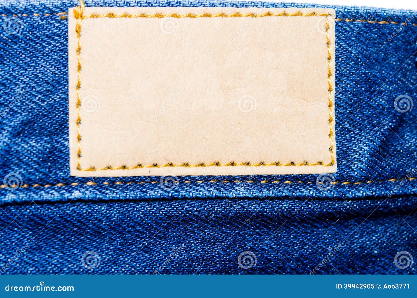 Label jeans stock image. Image of closeup, wear, fabric - 39942905