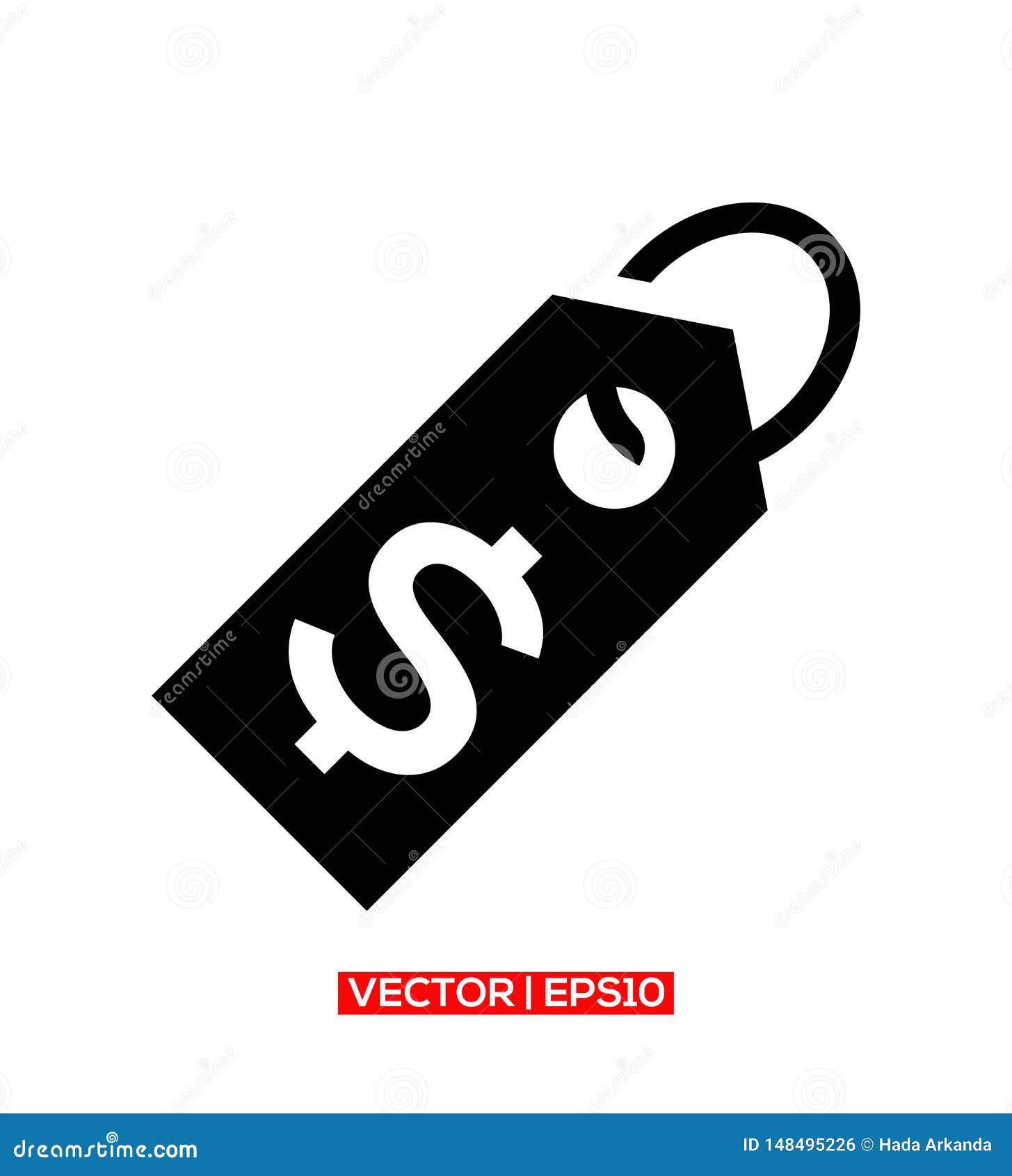 Label Line Icon Vector Logo or Illustration Stock Vector - Illustration ...