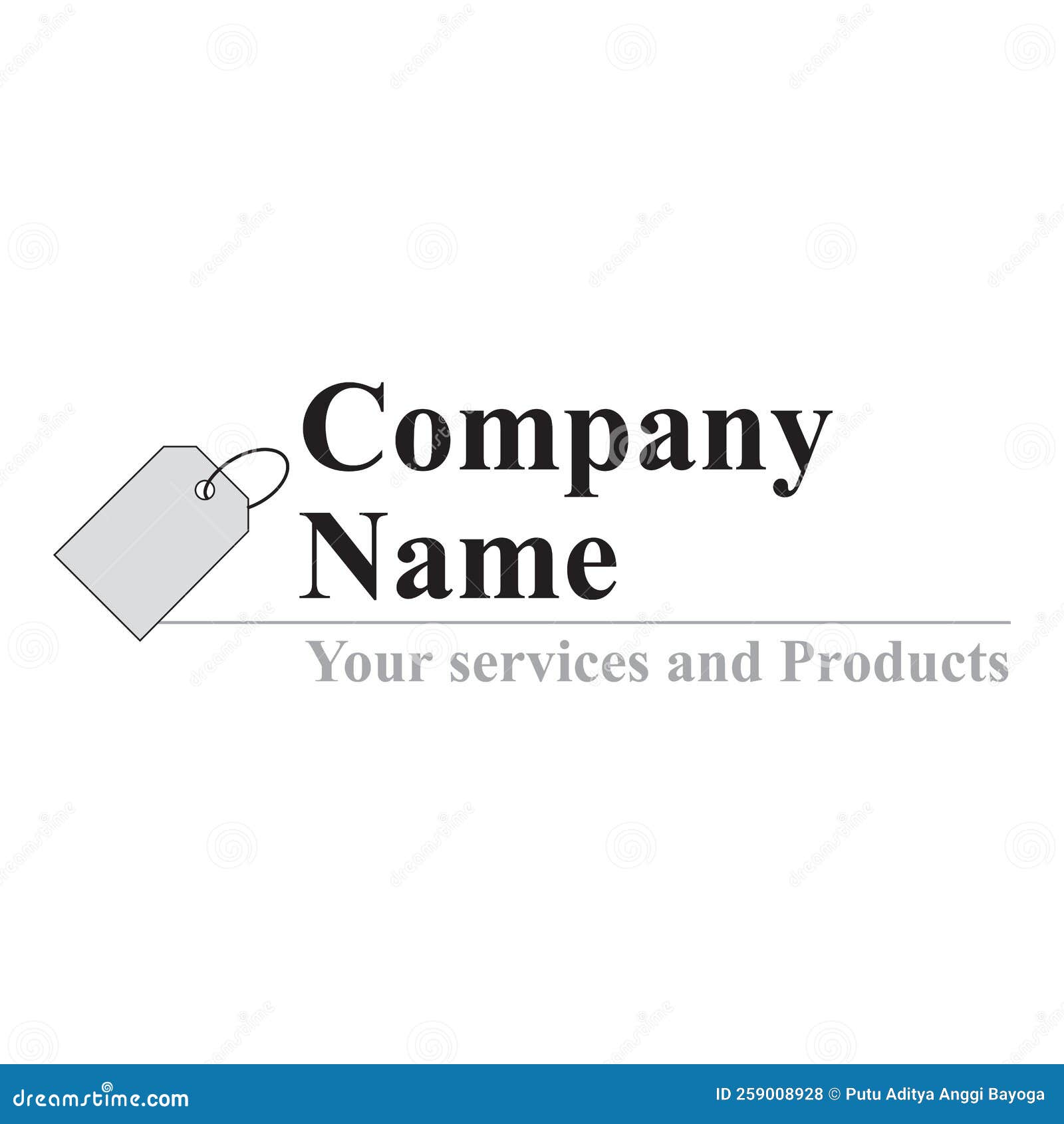 Label logo template stock vector. Illustration of simple - 259008928