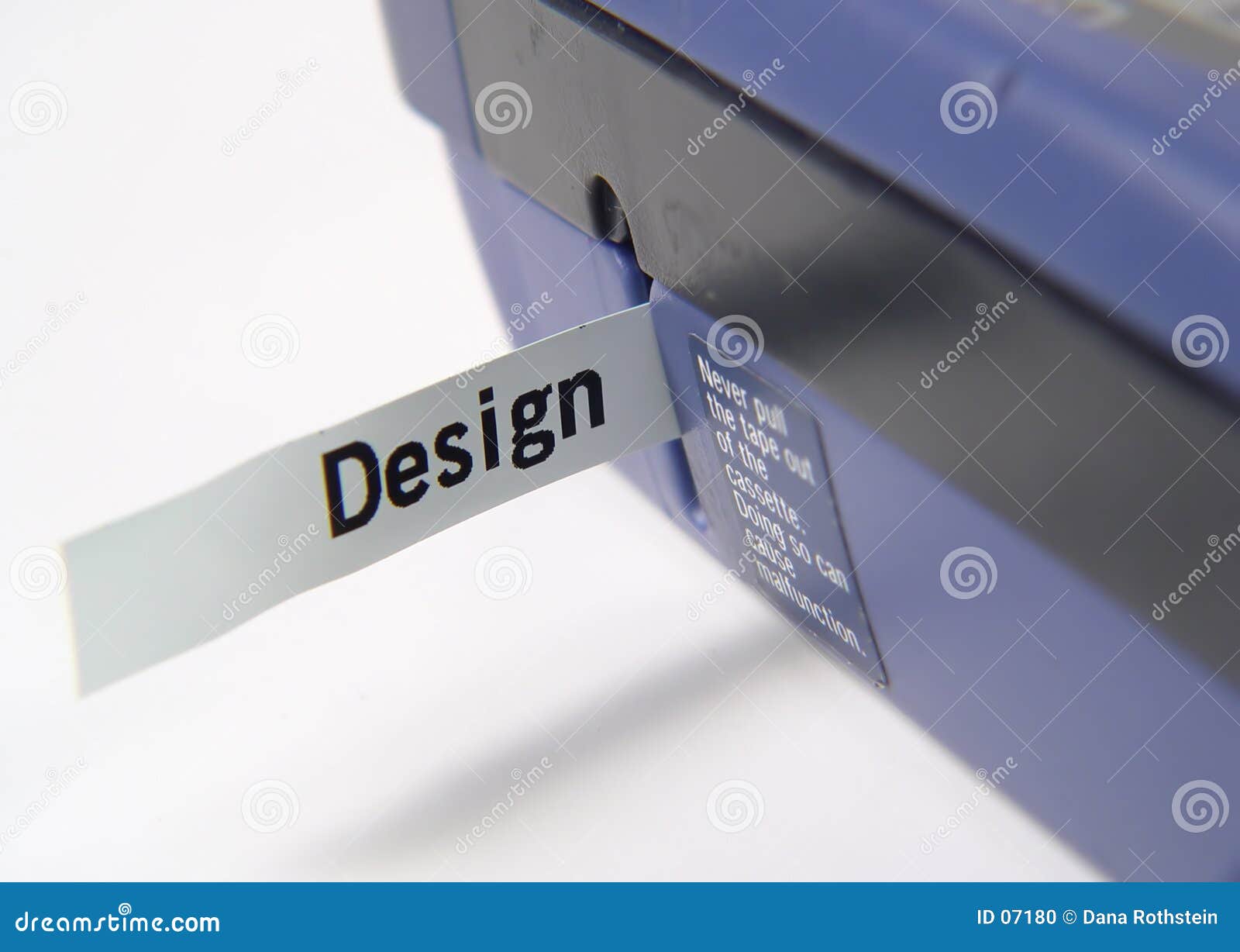 Label Machine stock photo. Image of design, office, electronics - 7180