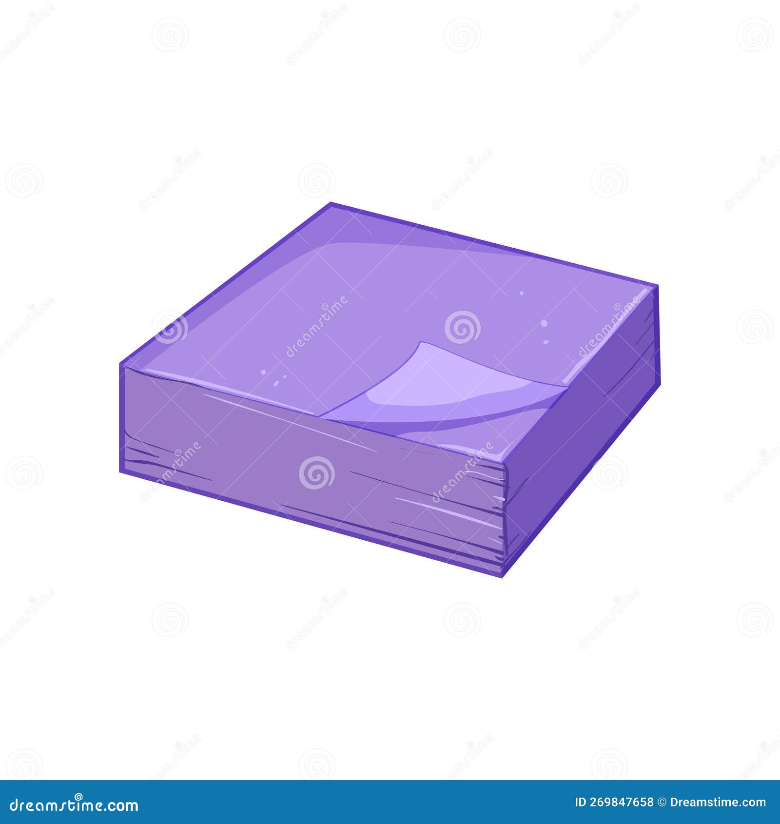 Label Note Sticker Cartoon Vector Illustration Stock Vector ...