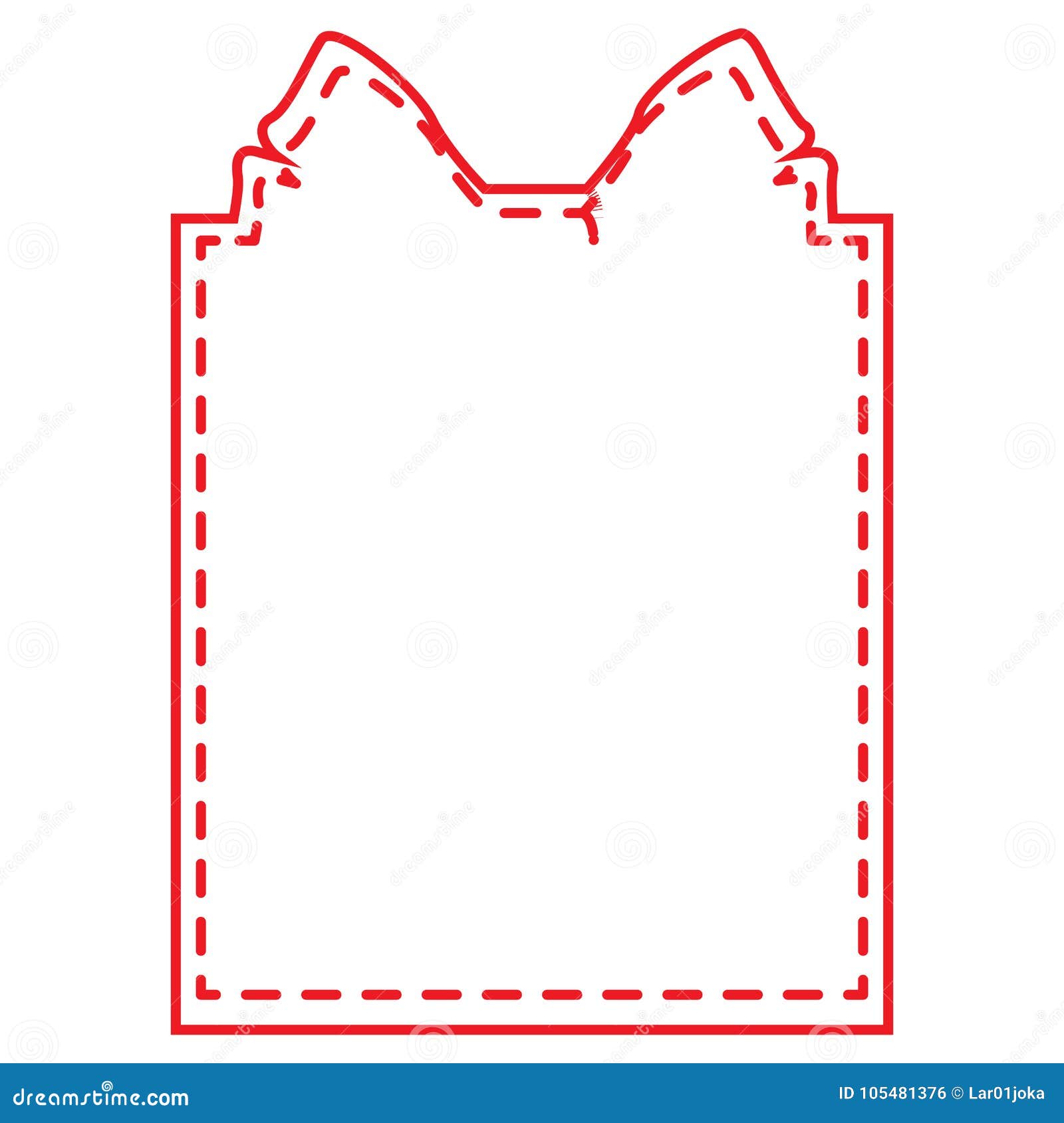 Label with a present shape stock vector. Illustration of isolated ...