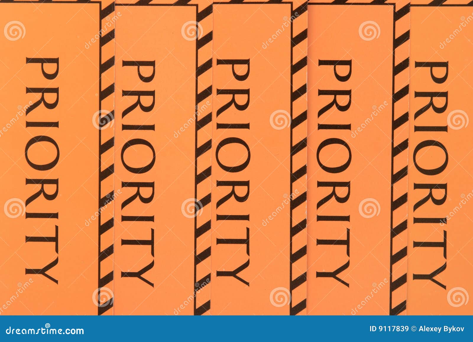 Label priority stock image. Image of coloured, attention - 9117839
