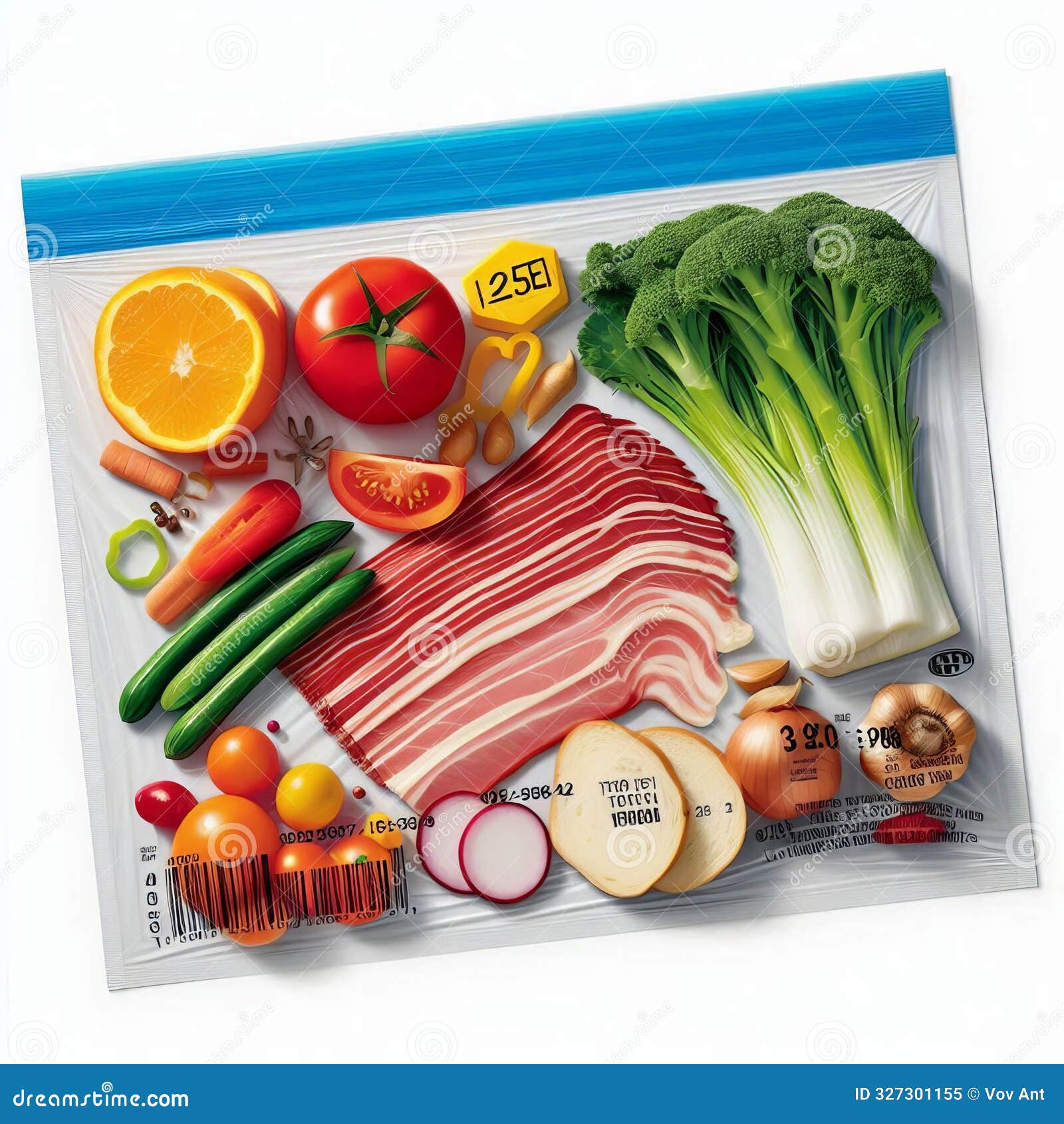 Label Ready Plastic Wrap Plastic Wrap Featuring a Wri Stock Image ...