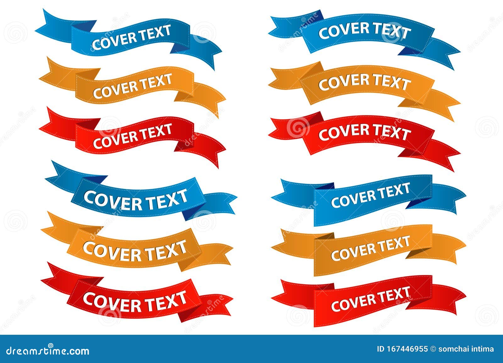 Label and ribbon vector stock vector. Illustration of ribbon - 167446955