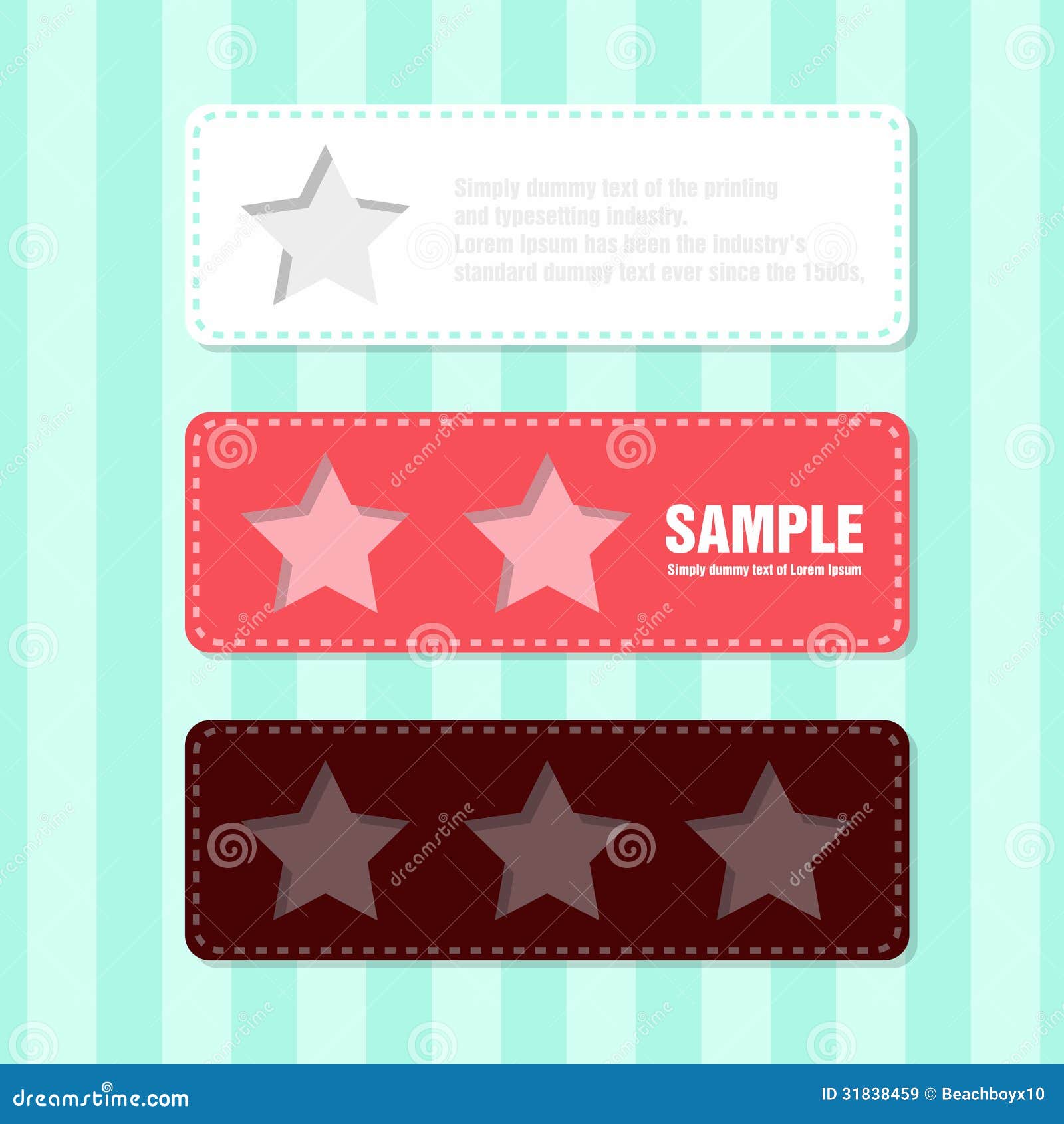 Label with star stock vector. Illustration of choice - 31838459