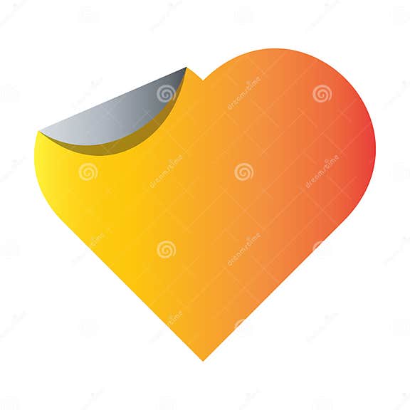 Colorful Peeling Label Sticker Illustration. Realistic Label Sticker ...