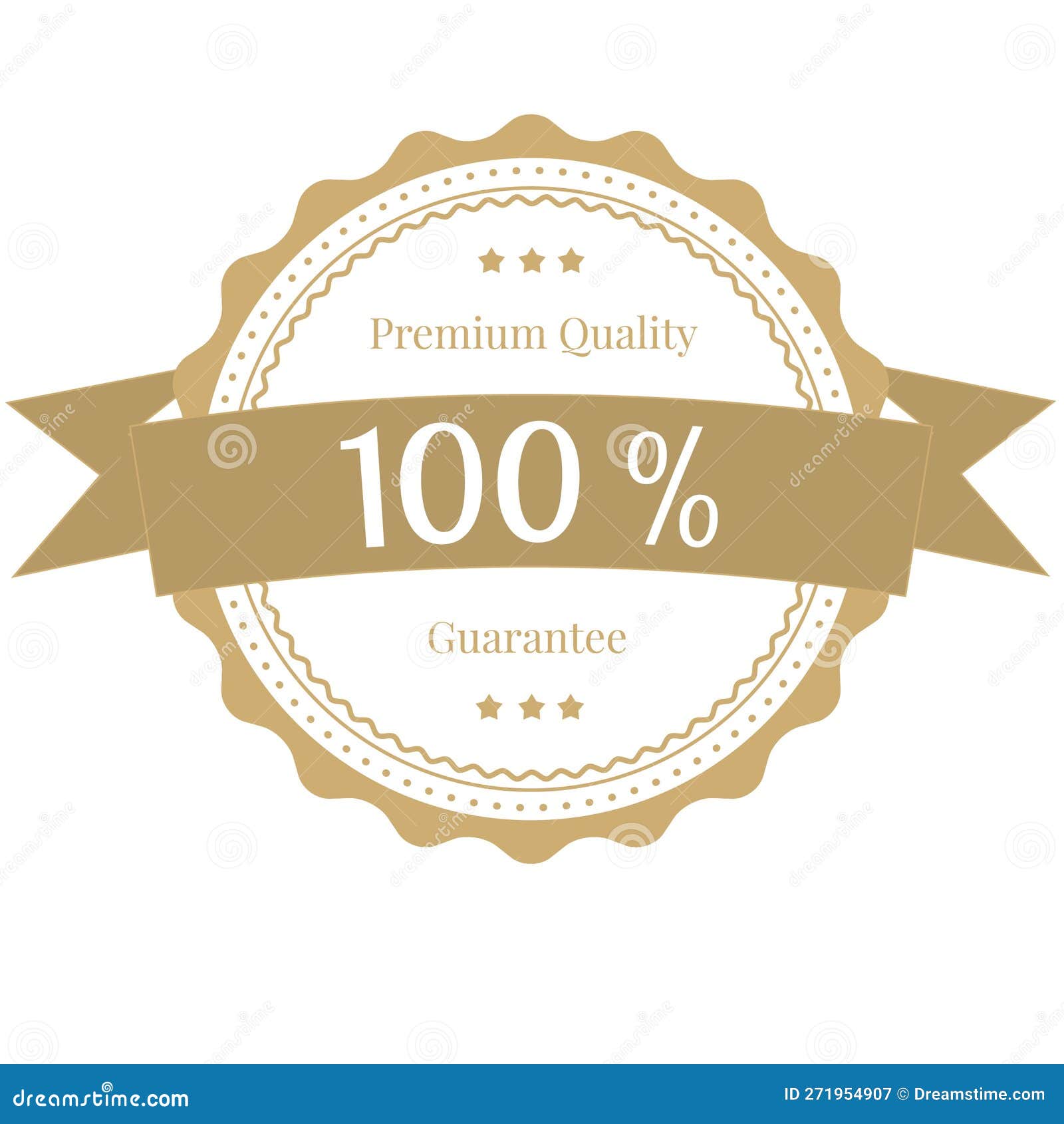 100 label sticker badge stock illustration. Illustration of certificate ...