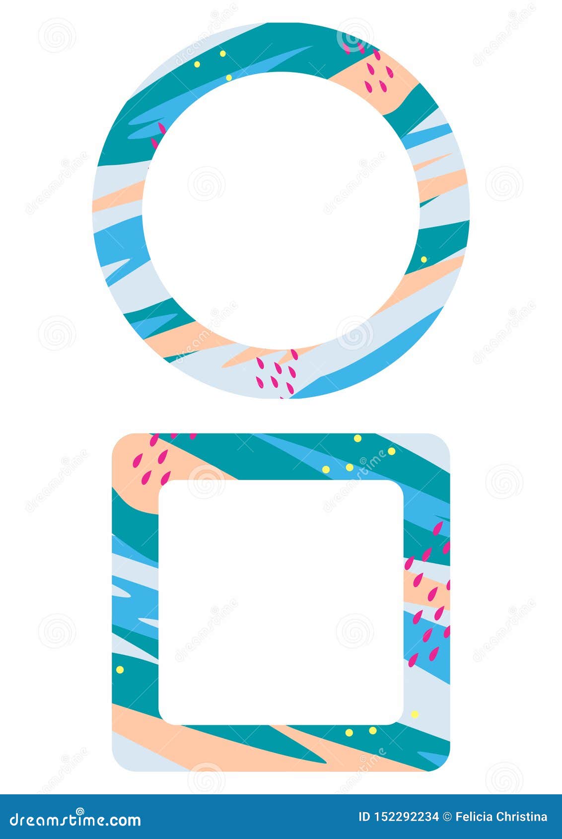 Label / Sticker Designs - Colorful Abstract Background Stock ...