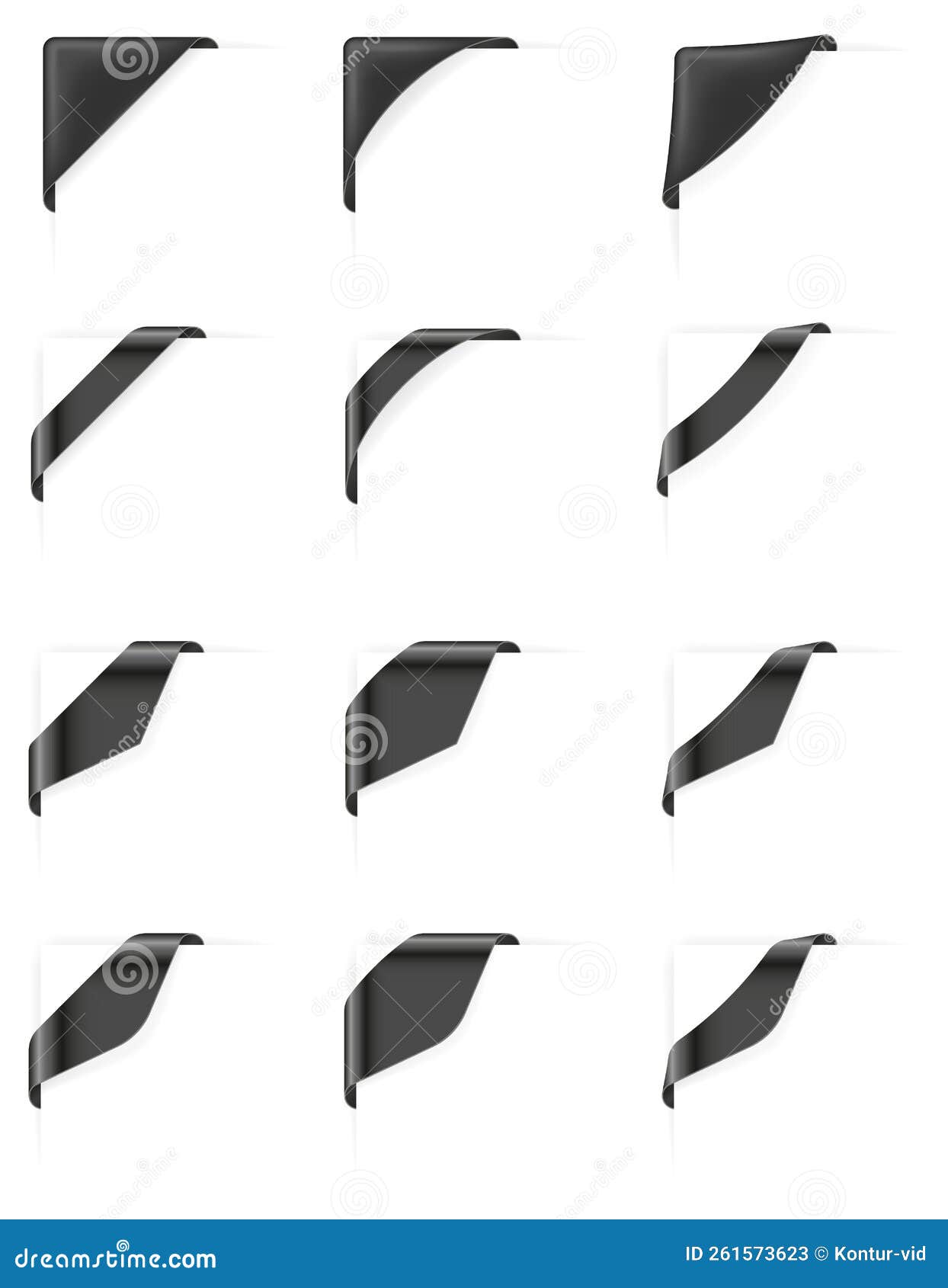 Label Sticker Tag Template Blank Vector Illustration Stock Vector ...