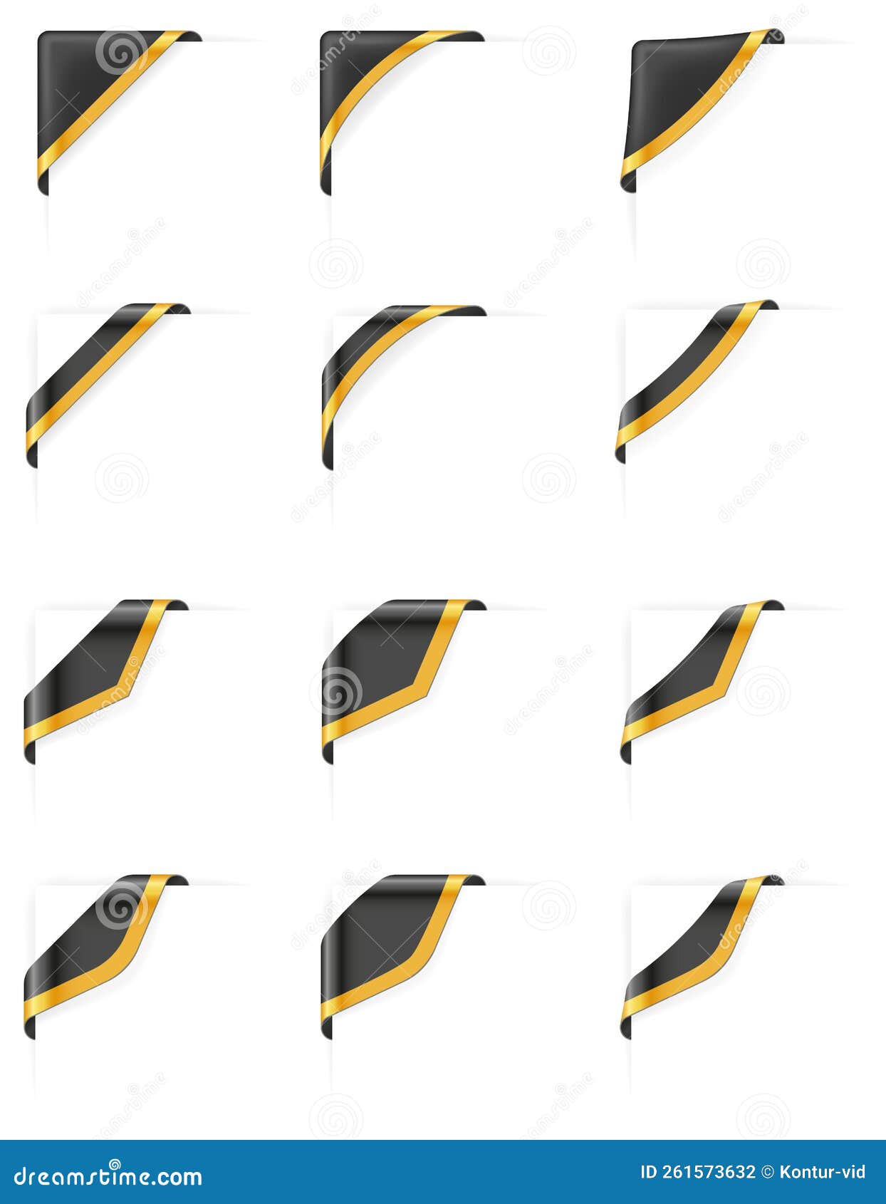 Label Sticker Tag Template Blank Vector Illustration Stock Vector ...