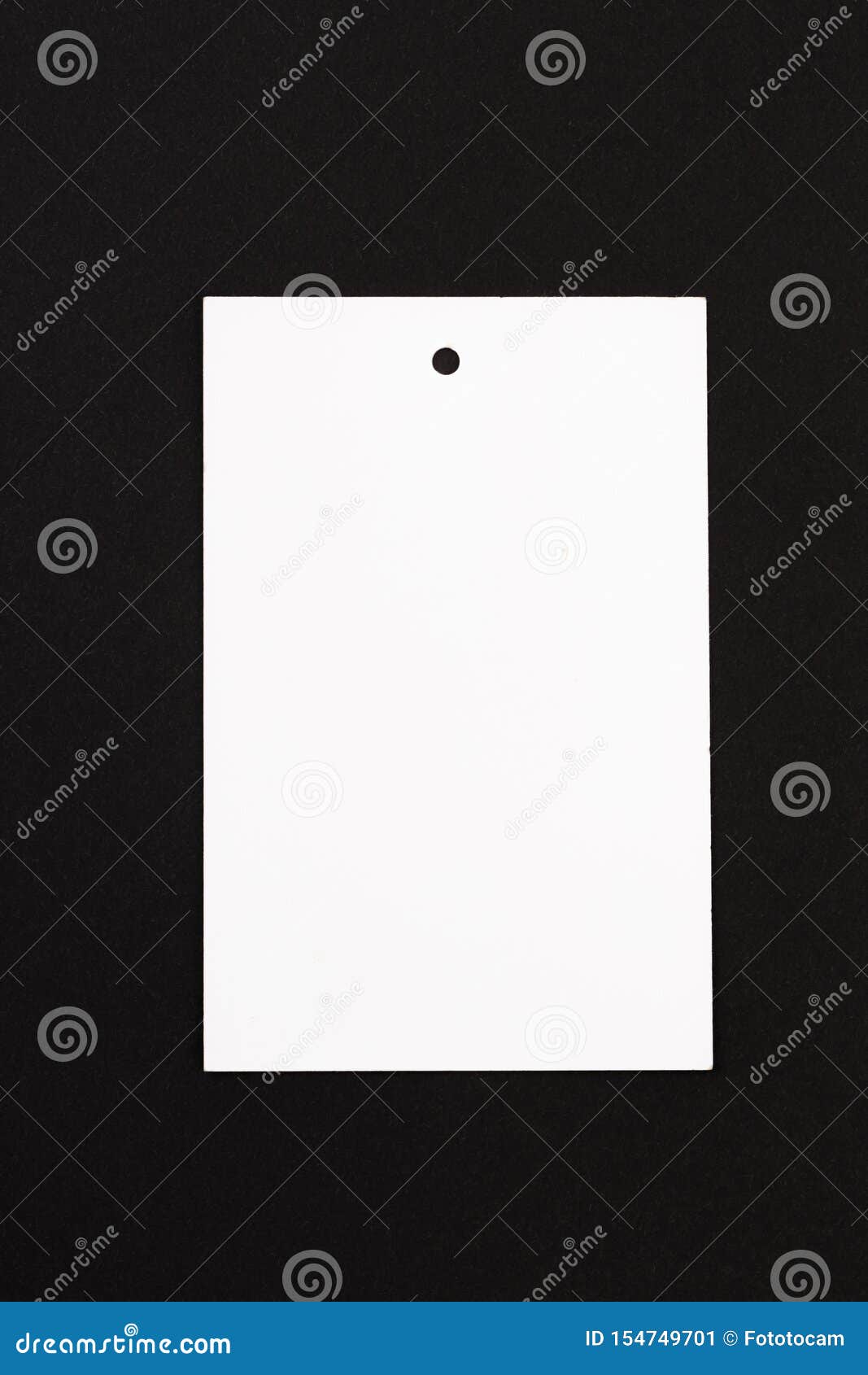 Label Tag on Black Background. - Image Stock Image - Image of clothing ...