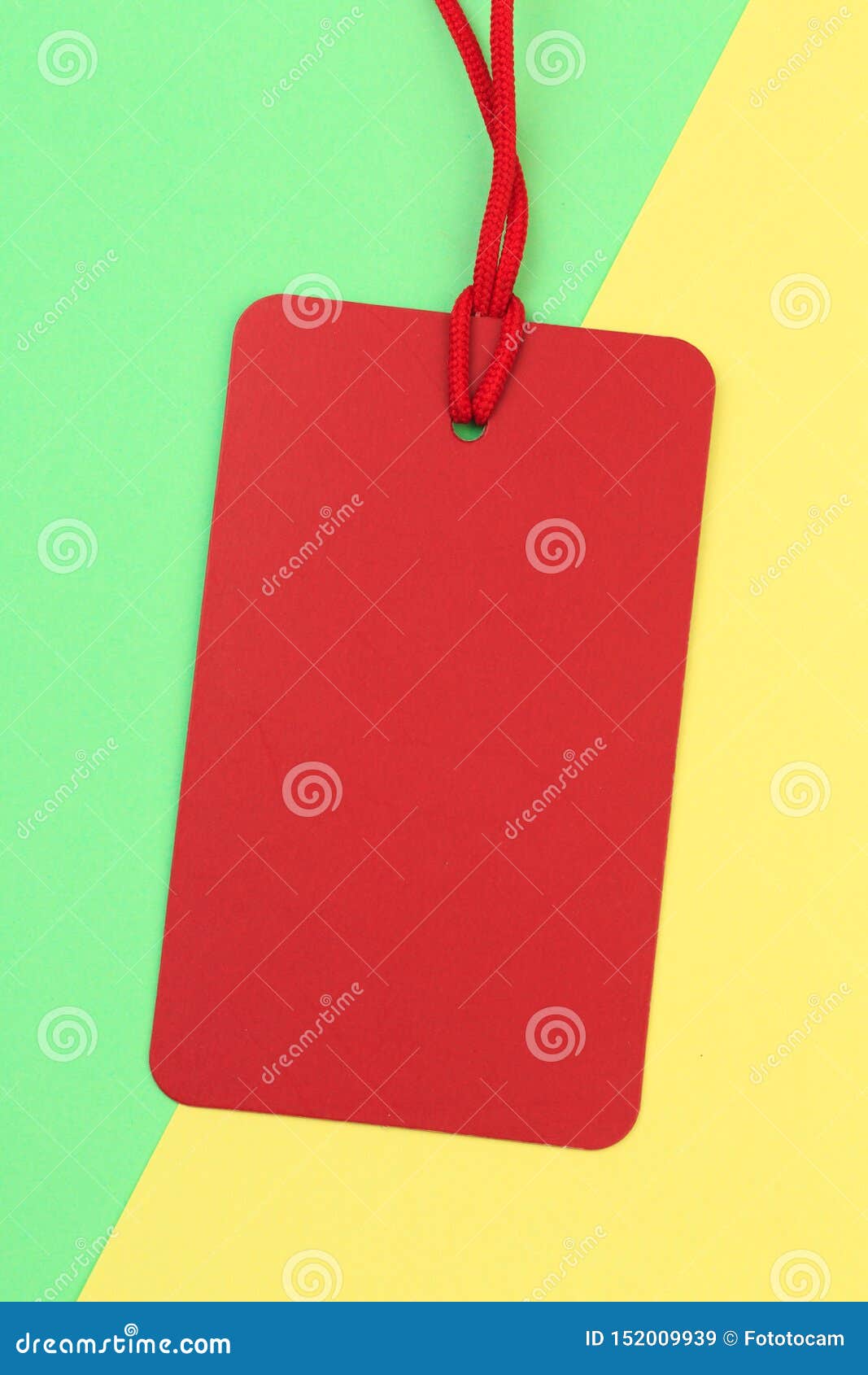 Label Tag on Color Background. - Image Stock Image - Image of blank ...