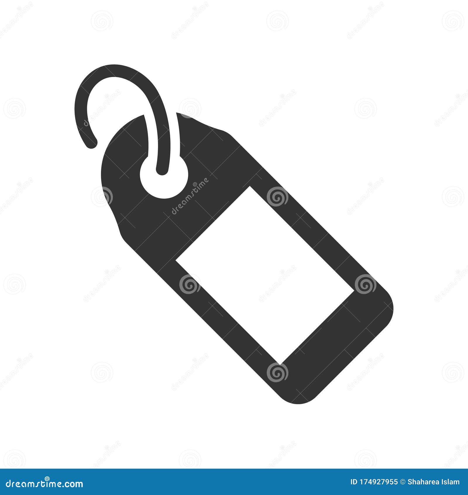 Label tag icon stock vector. Illustration of sign, icon - 174927955