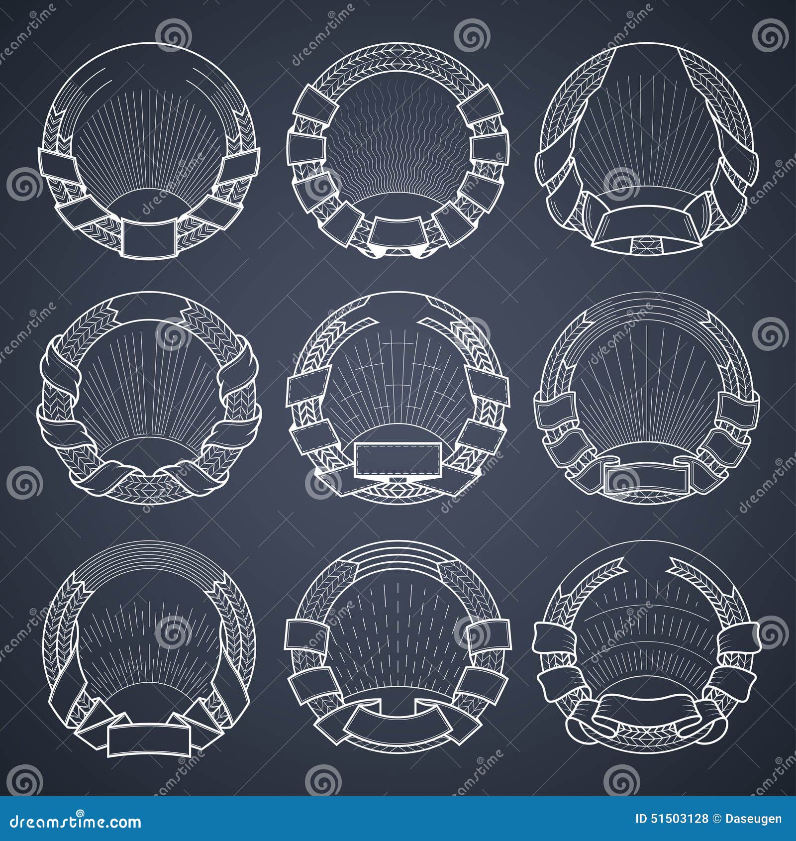 Label templates1black stock vector. Illustration of banner - 51503128