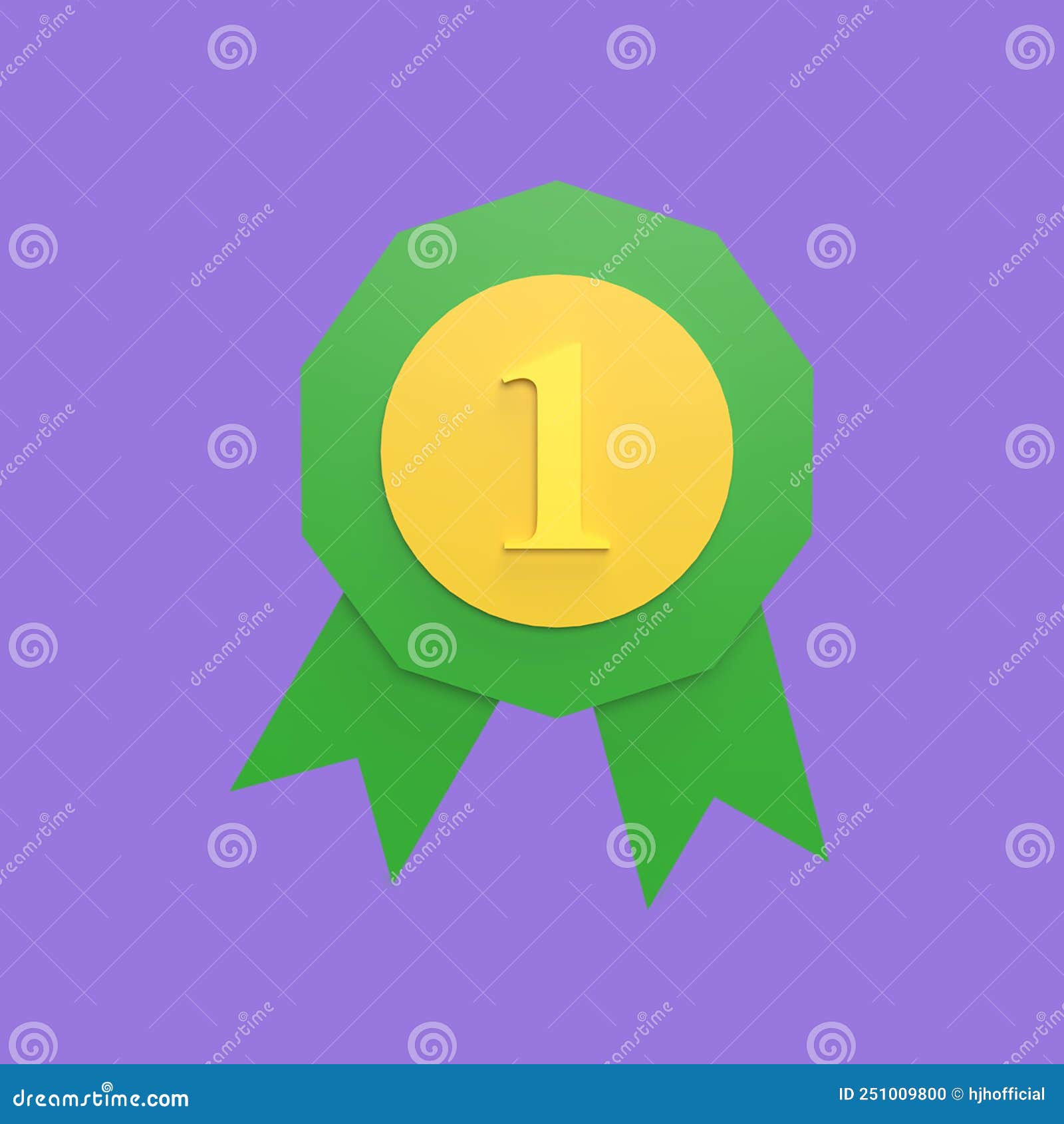 Label Top 1 3d Icon Model Cartoon Style Concept. Render Illustration ...