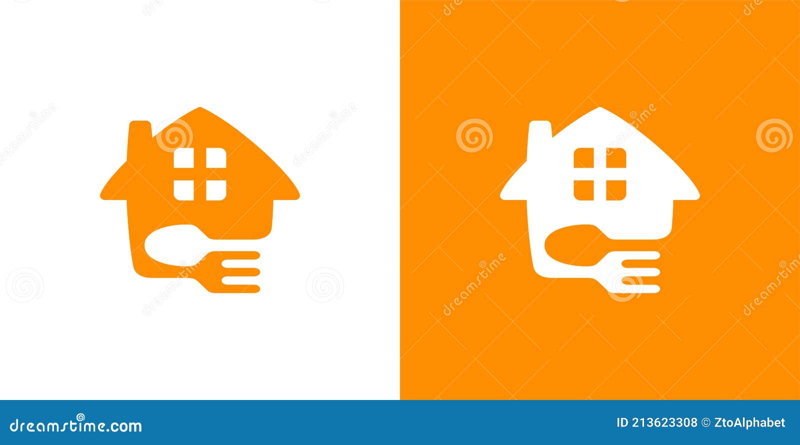 Take Away Food Delivery Logo Stock Vector - Illustration of isolated ...