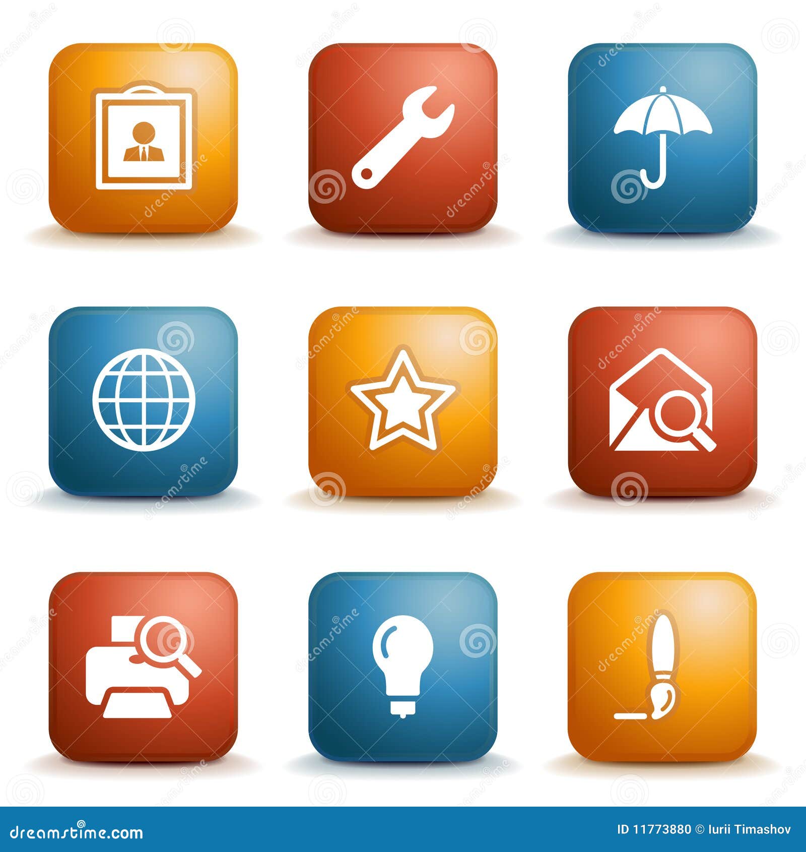 Label for website 9 stock vector. Illustration of orange - 11773880