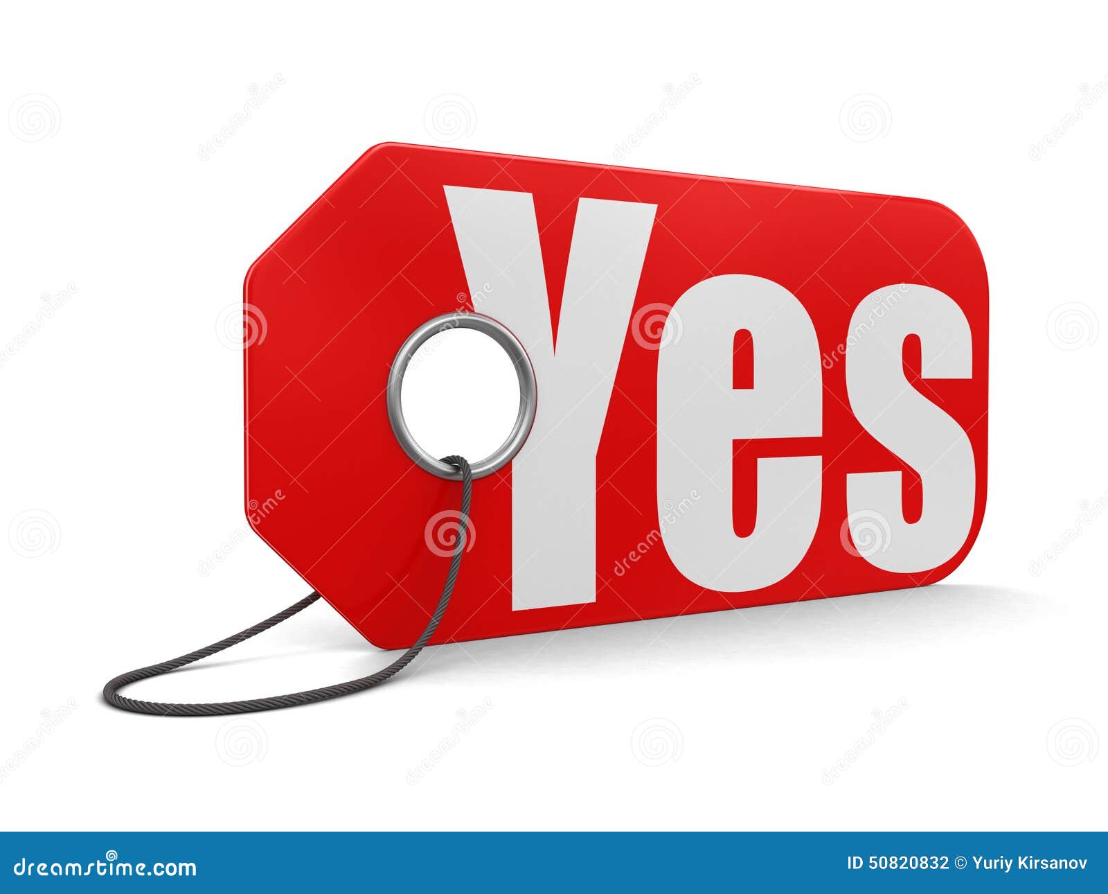 Label Yes (clipping Path Included) Stock Illustration - Illustration of ...