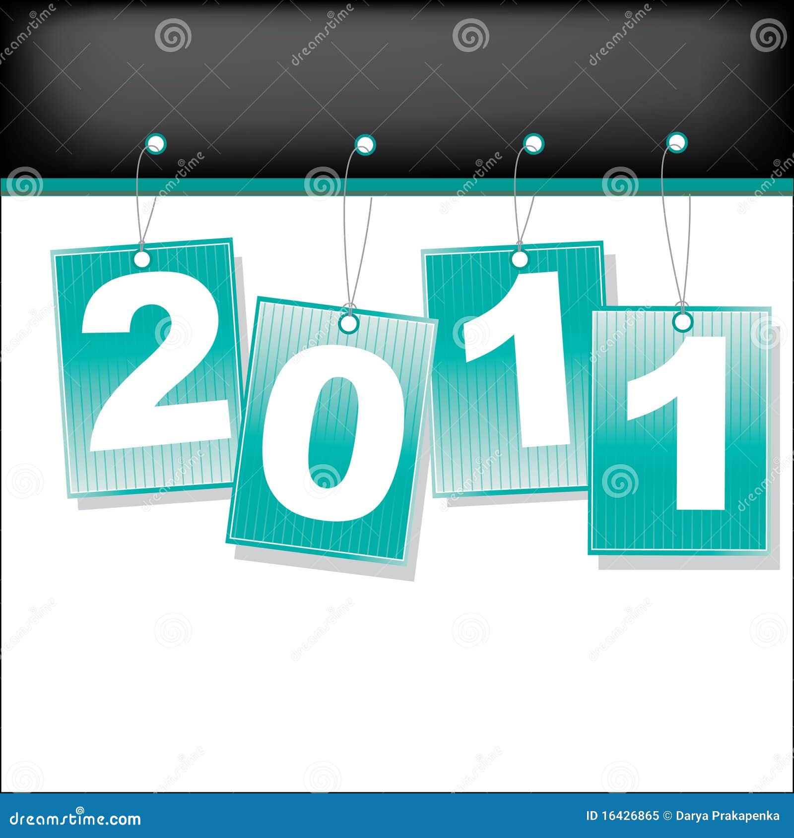 Labels for 2011 Year. Vector Illustration Stock Vector - Illustration ...