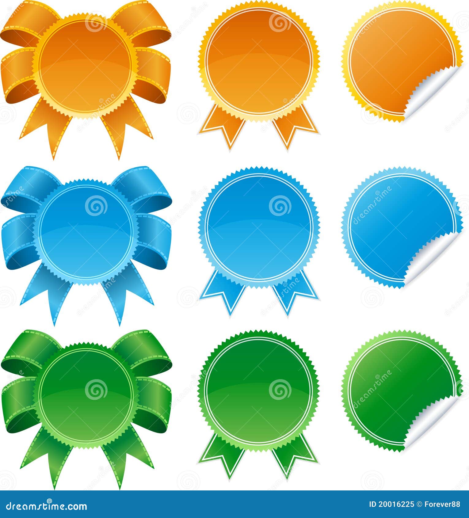 Labels on a Background for a Design Stock Vector - Illustration of shop ...