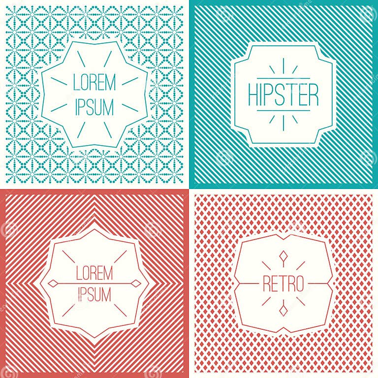 Labels and Cards Design Elements Stock Vector - Illustration of blank ...