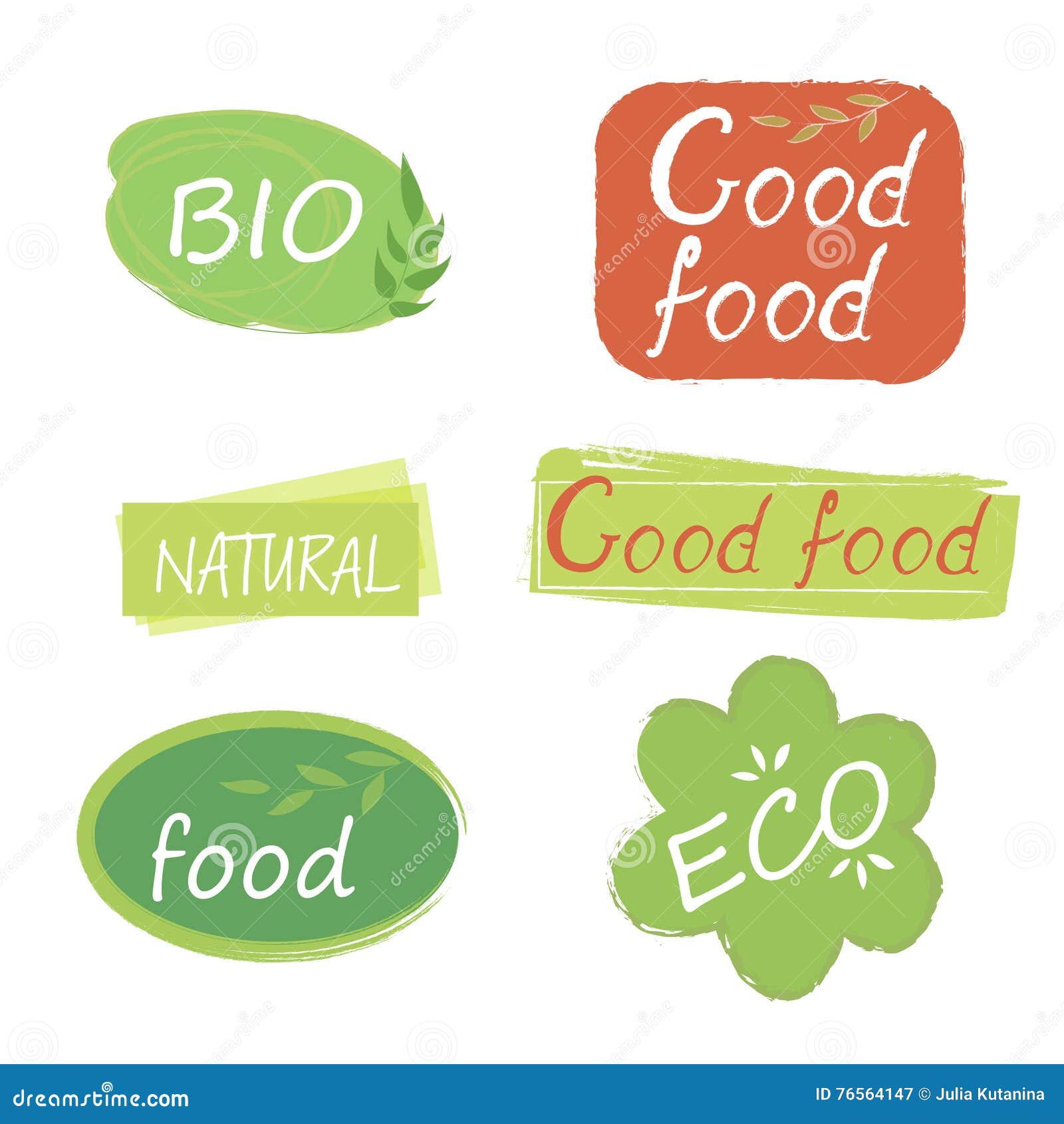 Labels food designs. stock vector. Illustration of label - 76564147