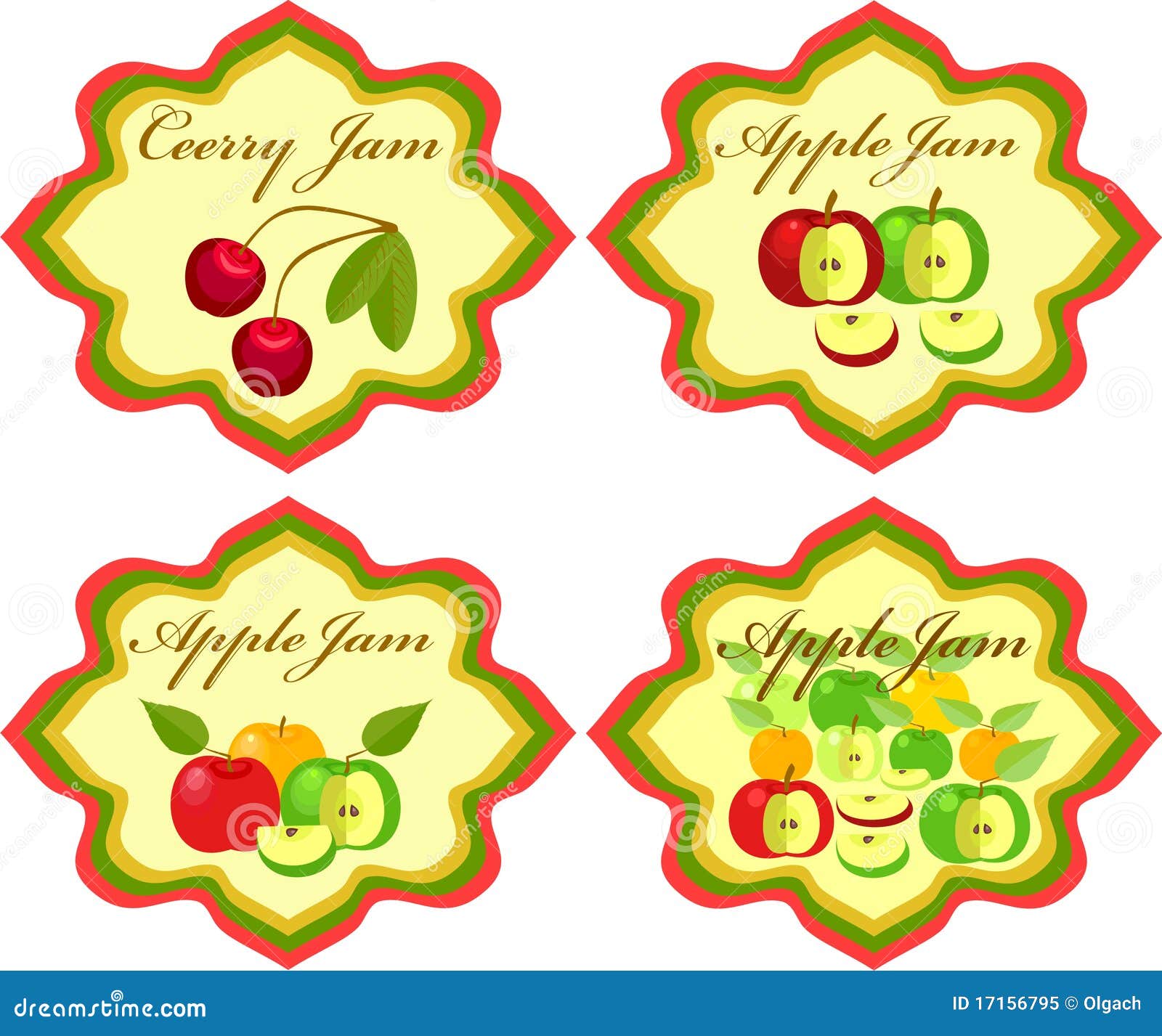 Labels Fruit stock vector. Illustration of coupon, illustration - 17156795
