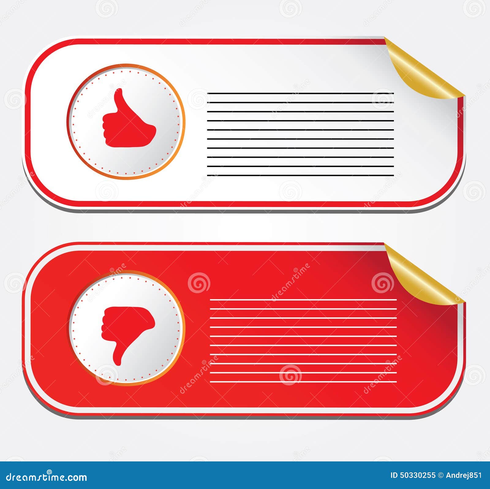 Labels - OK. stock vector. Illustration of corner, shape - 50330255