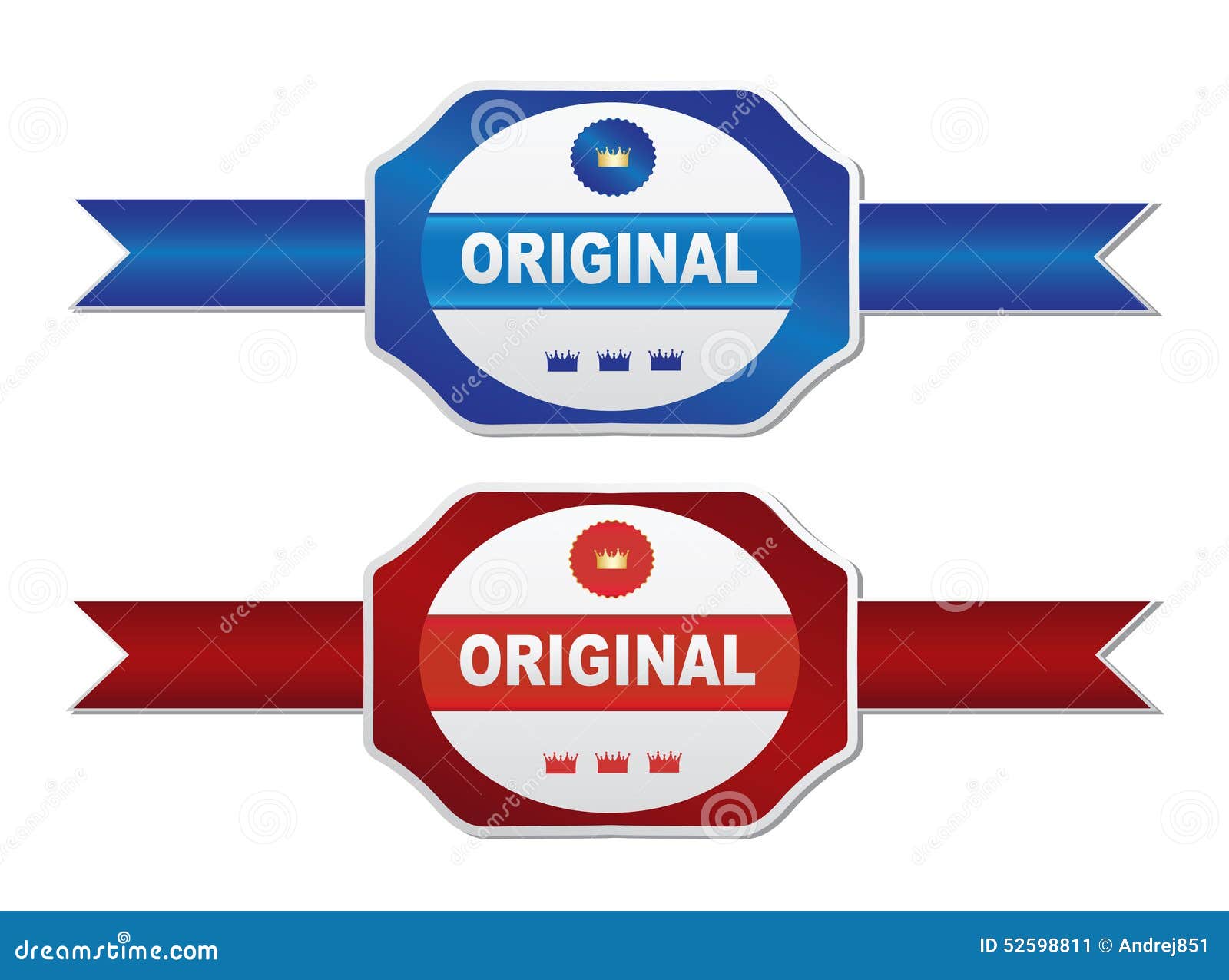 Labels - original stock vector. Illustration of square - 52598811